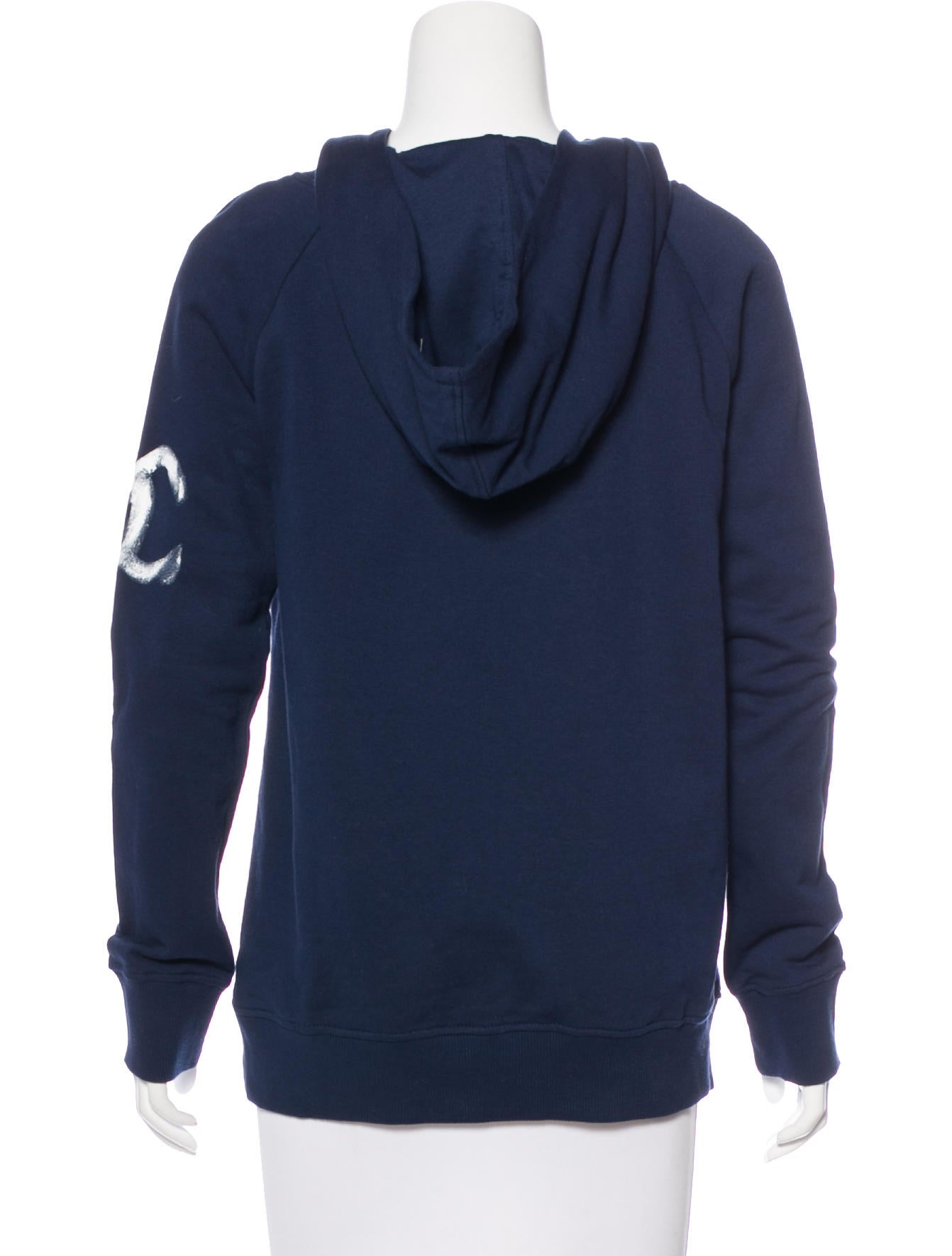 Chanel Hooded Logo Sweatshirt - Clothing - CHA218993 | The RealReal