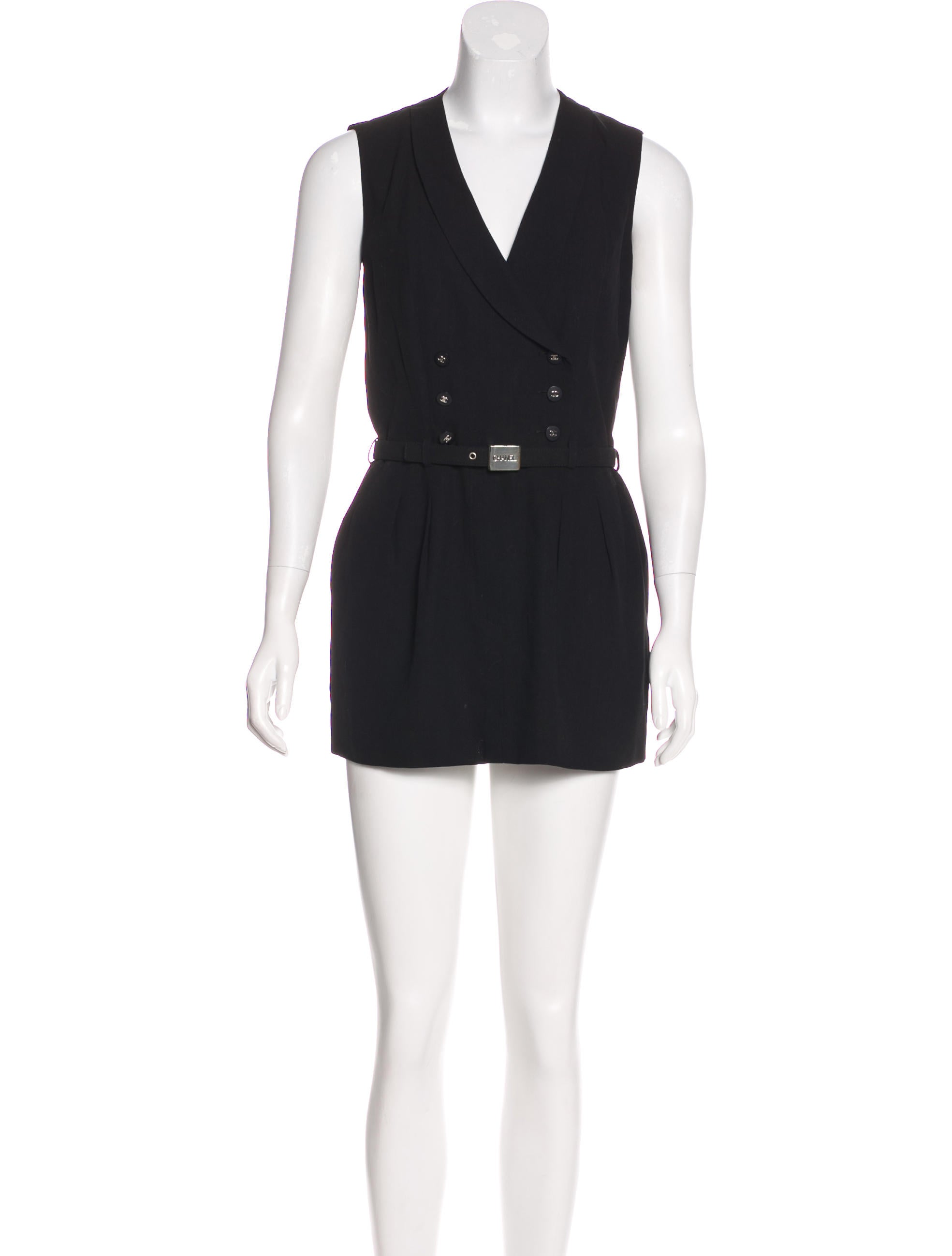 Chanel Vintage Mini Dress - Black Dresses, Clothing - CHA224053 | The ...