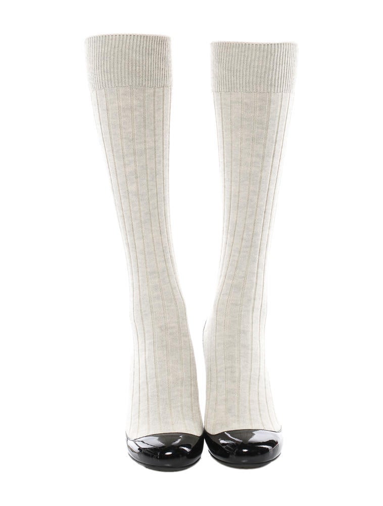 Chanel Sock Boots - Shoes - CHA30439 | The RealReal