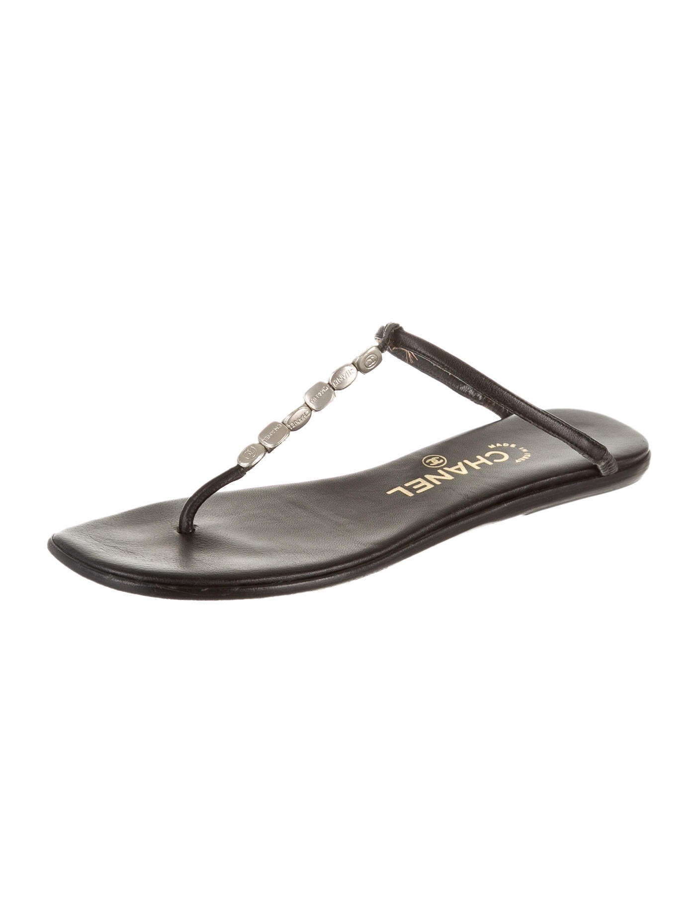 Chanel Sandals - Black Sandals, Shoes - CHA48117 | The RealReal