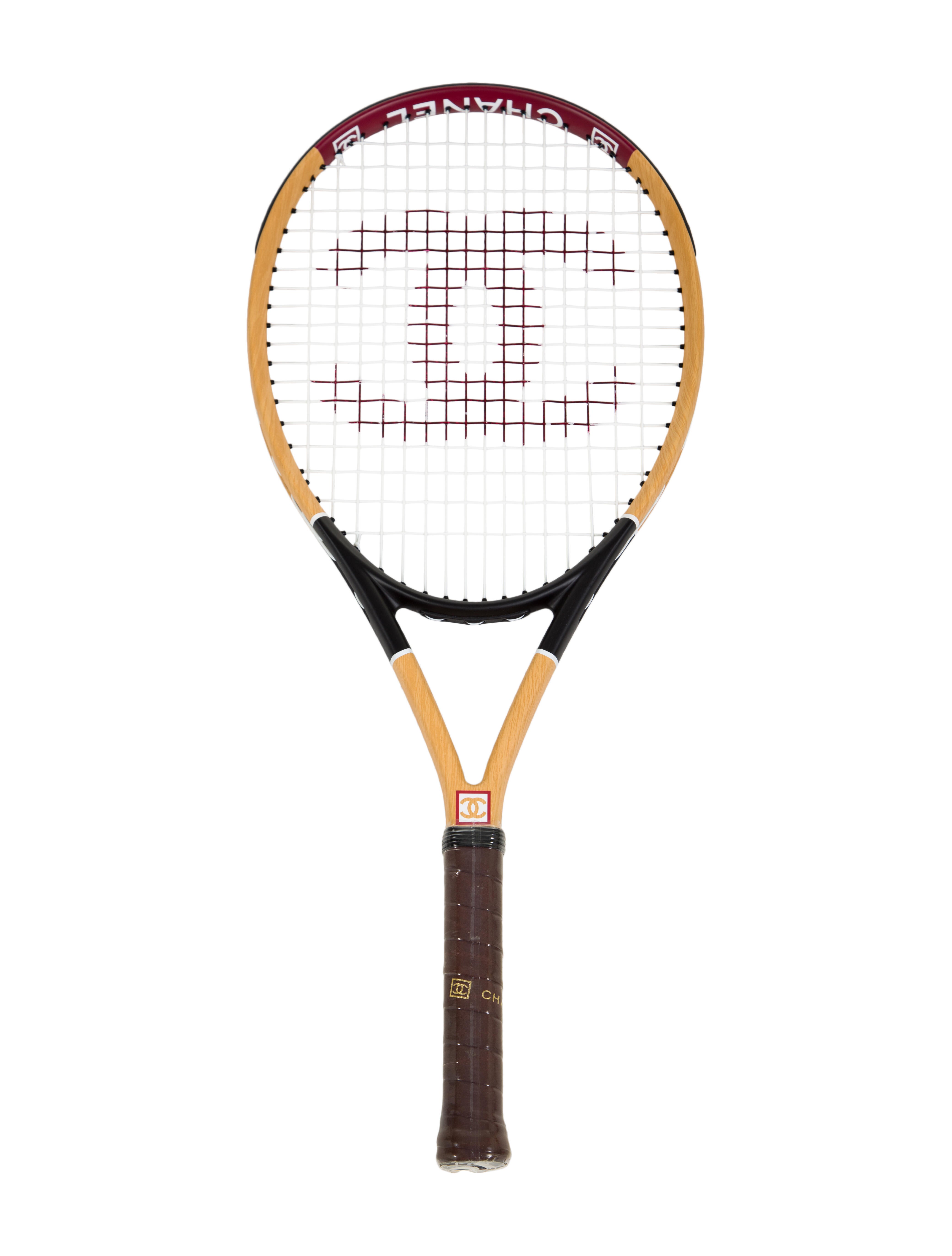 Chanel Oak Tennis Racket - Neutrals Sporting Goods, Sports - CHA605915 ...