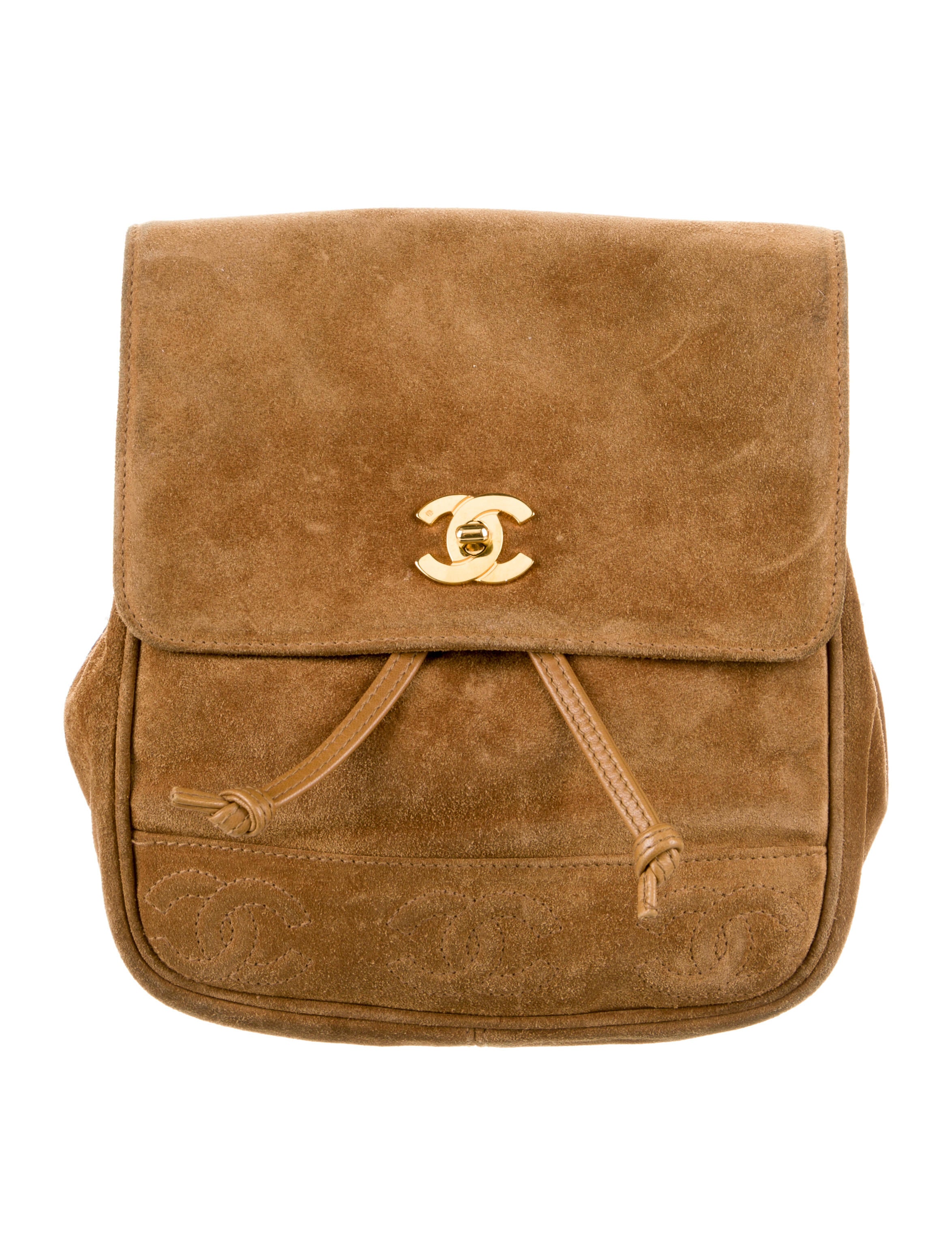 Chanel Quilted Leather Backpack - Brown Backpacks, Handbags - CHA144911 ...