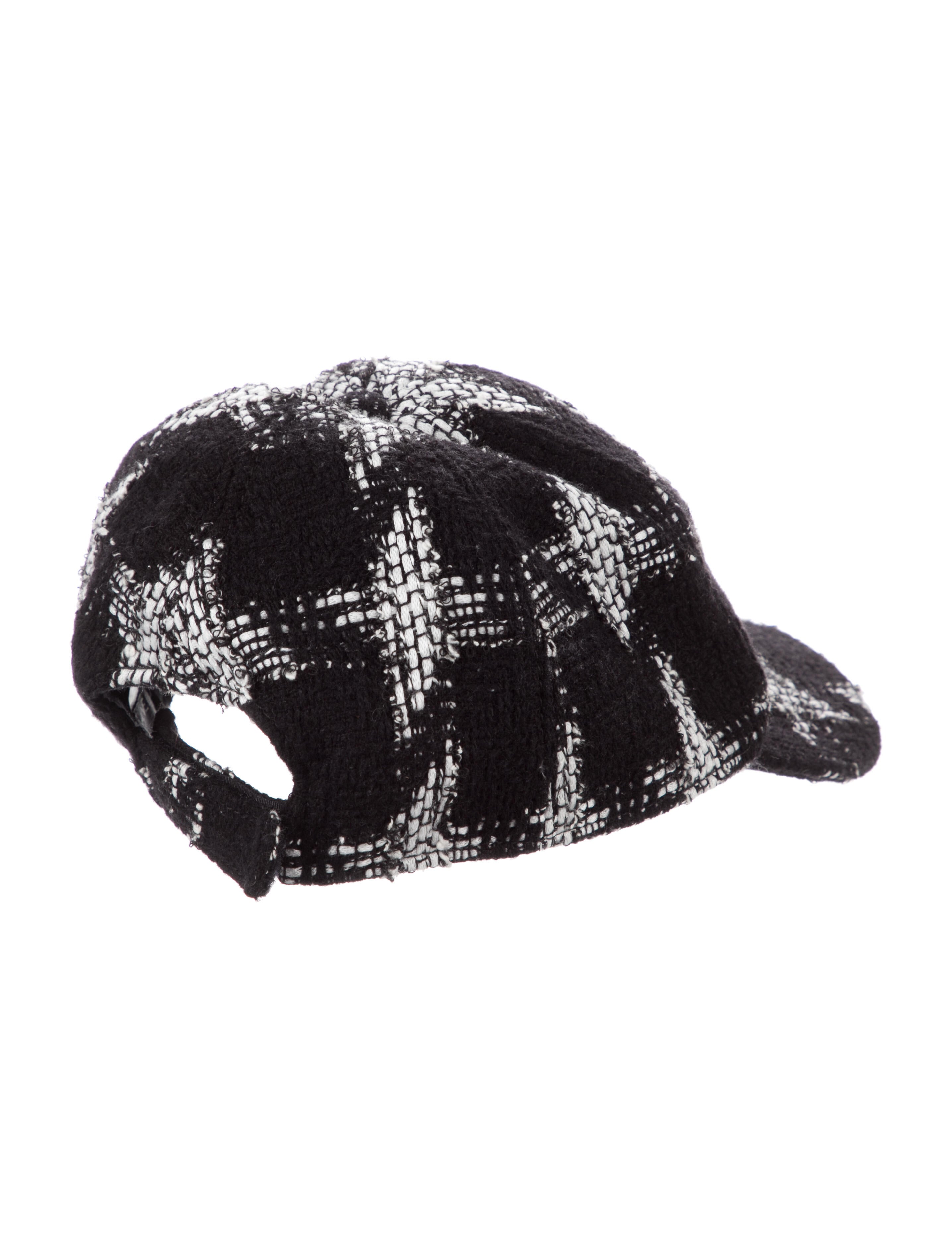 Chanel Chanel 2020 Tweed CC Baseball Cap - Hats, Accessories | The RealReal