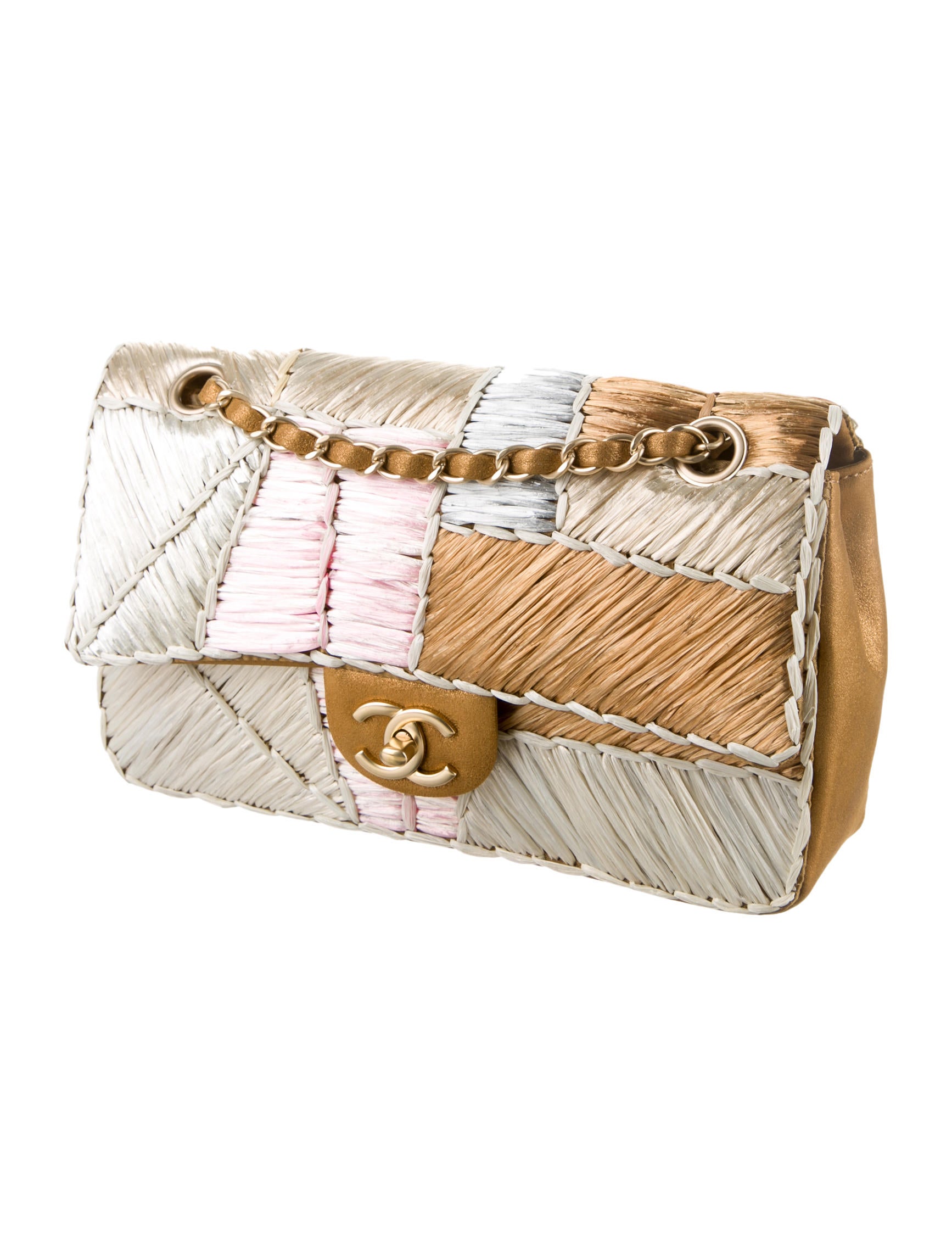Chanel Raffia Flap Shoulder Bag - Handbags - CHA69273 | The RealReal