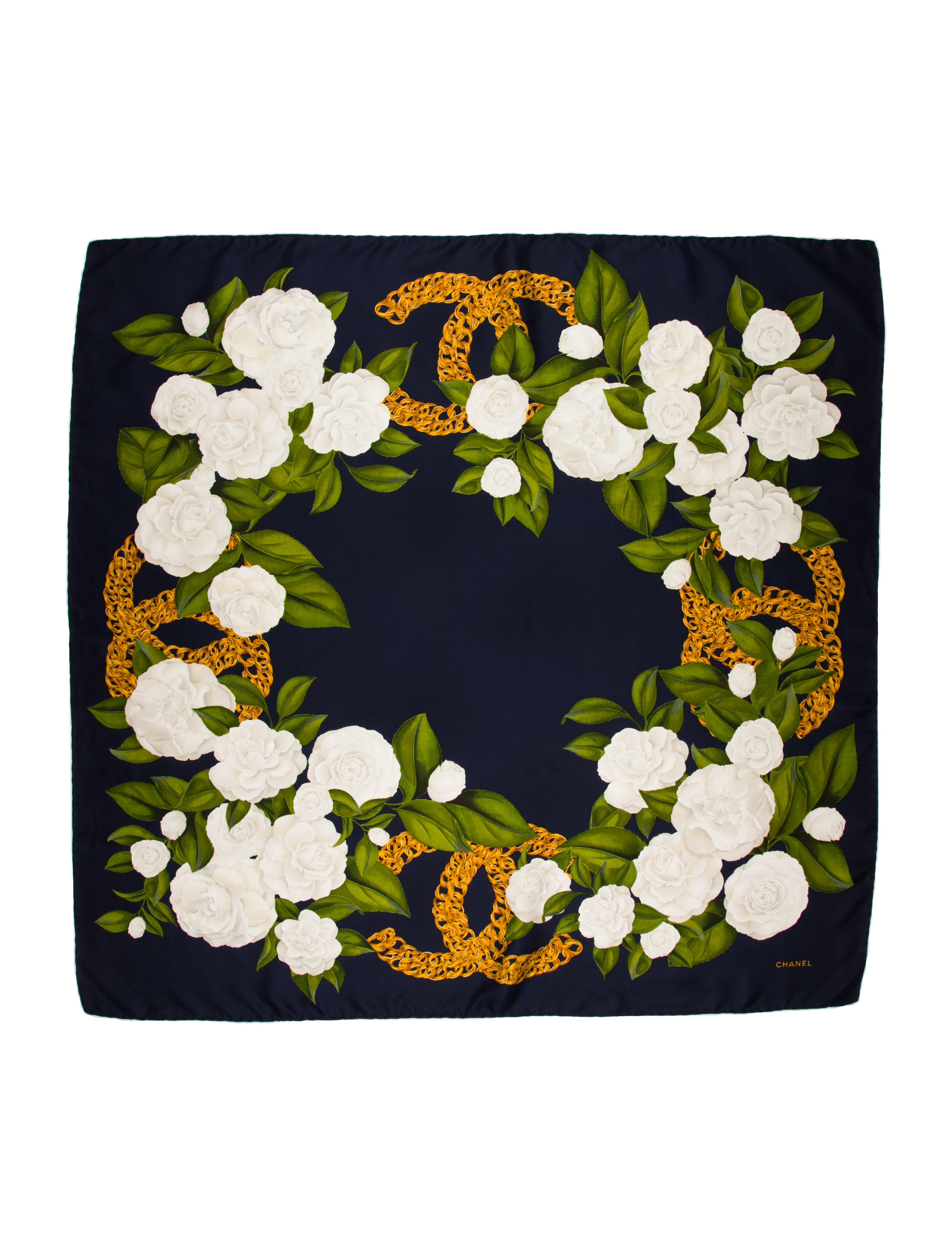 Chanel Scarf - Blue Scarves and Shawls, Accessories - CHA26521 | The ...