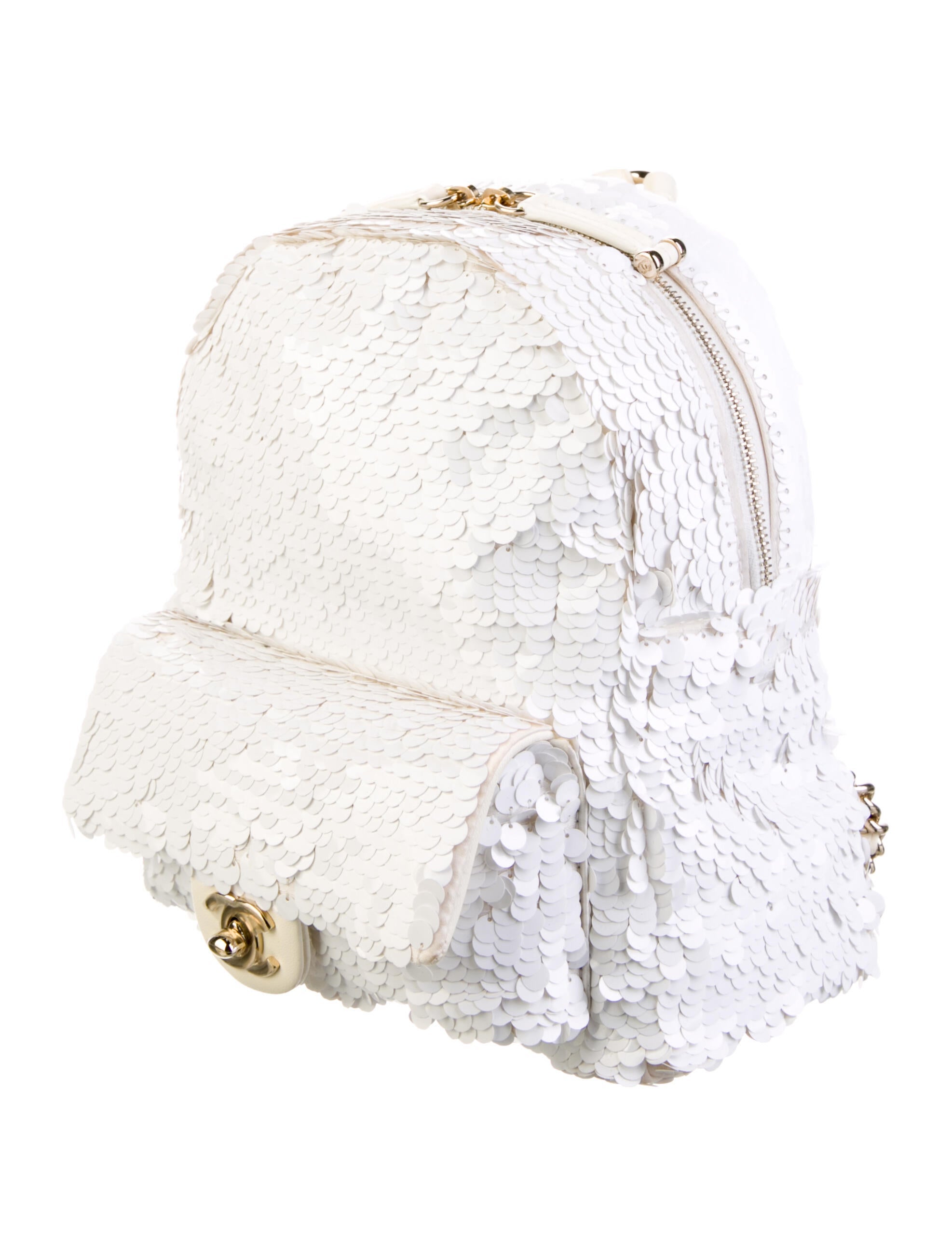 Chanel 2017 Small Gabrielle Backpack - White Backpacks, Handbags ...