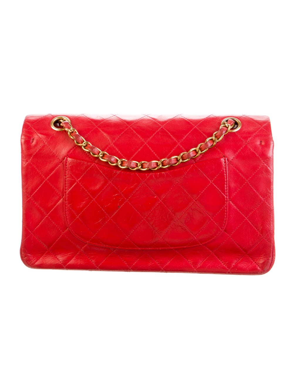 Chanel Vintage Classic Medium Double Flap Bag - Red Shoulder Bags ...
