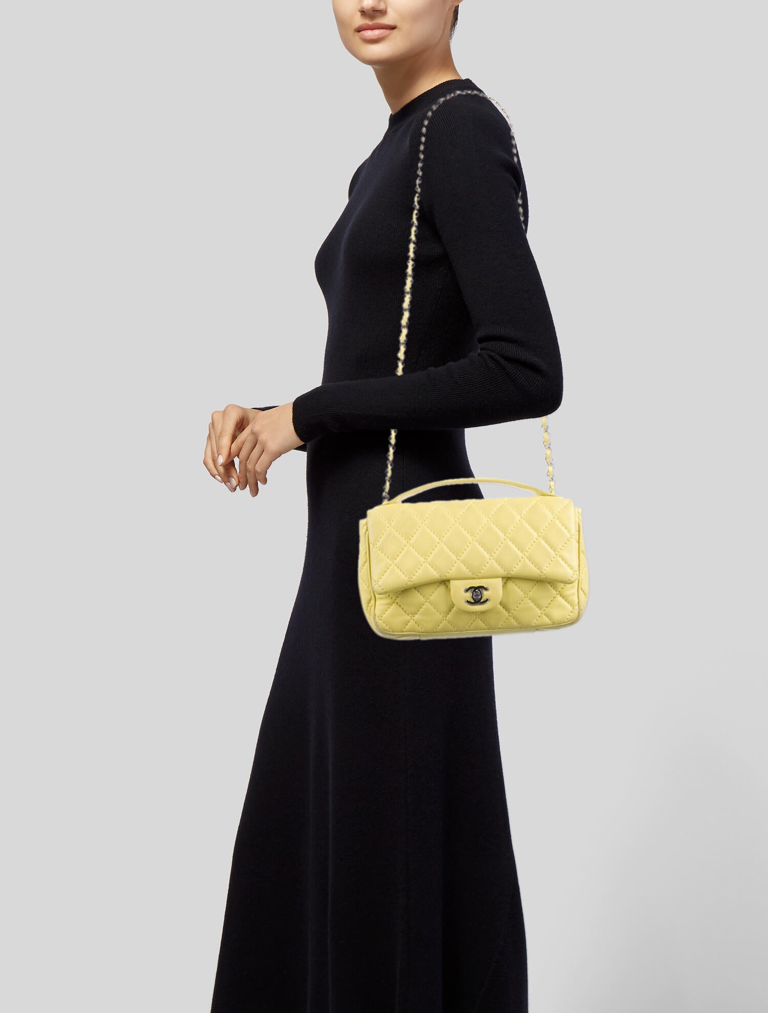 Chanel Medium Easy Carry Flap Bag - Yellow Shoulder Bags, Handbags ...