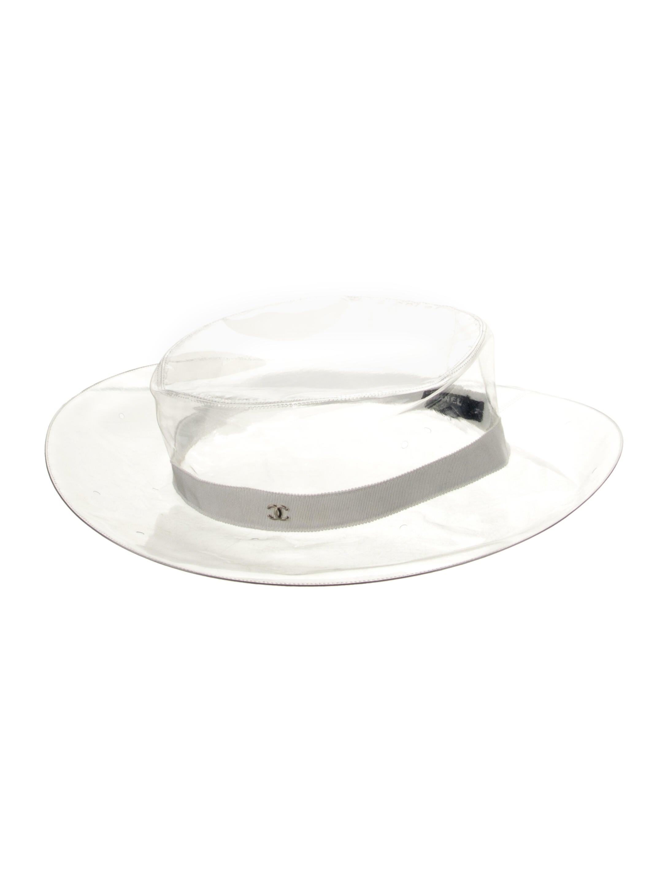 Chanel PVC Sun Hat - Clear Hats, Accessories - CHA746953 | The RealReal