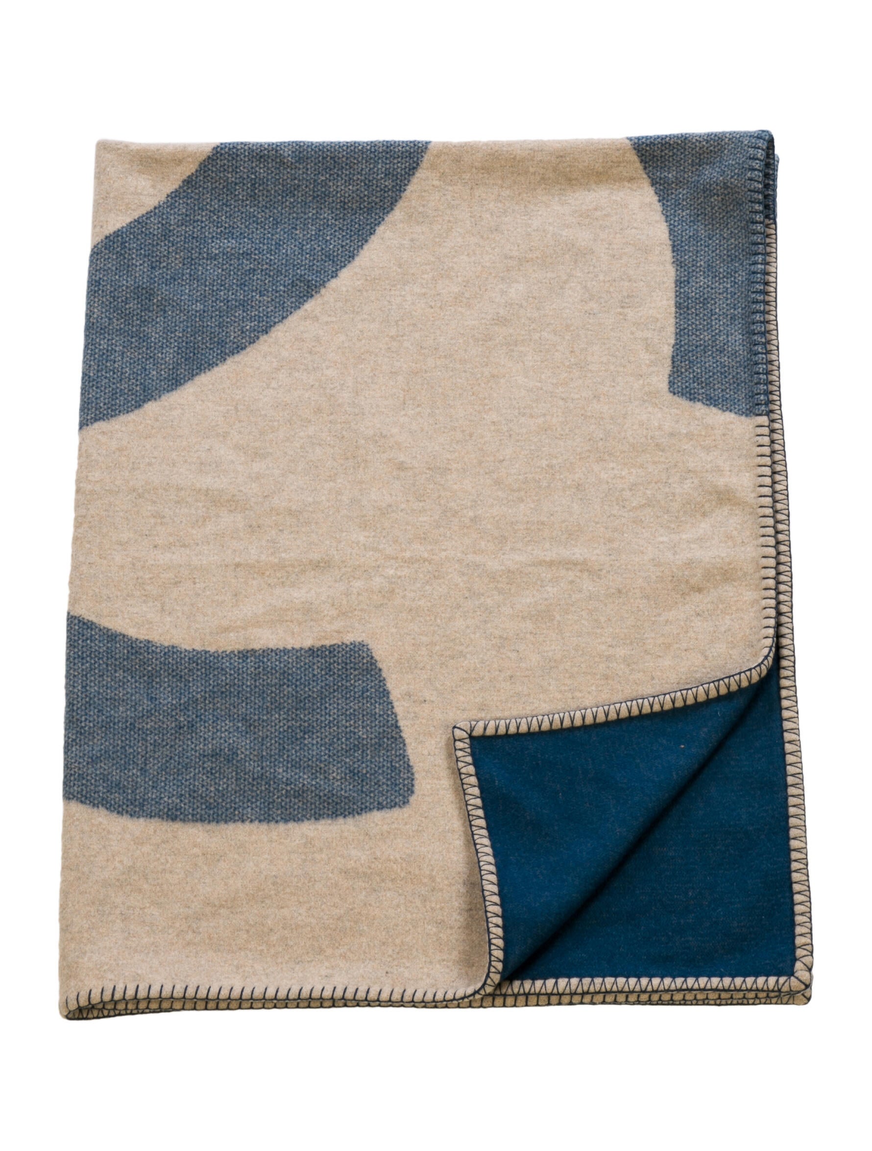 Chanel Chanel CC Logo Throw Blanket - Blue Throws, Pillows & Throws ...