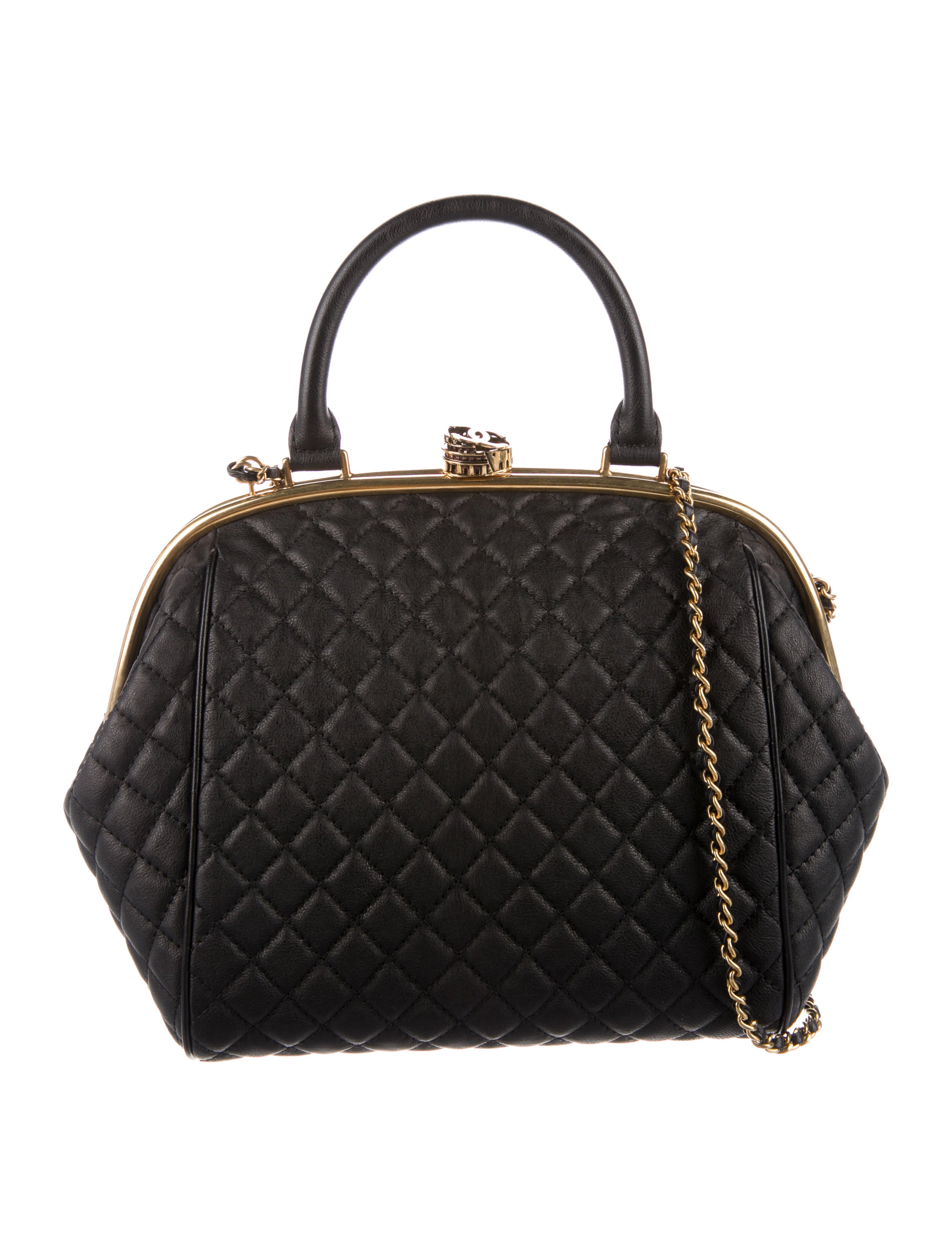 Chanel Ultimate Soft Small Frame Bag - Black Handle Bags, Handbags ...