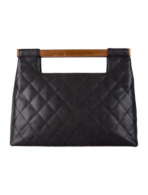 Chanel Wooden Handle Bag - Handbags - CHA75606 | The RealReal