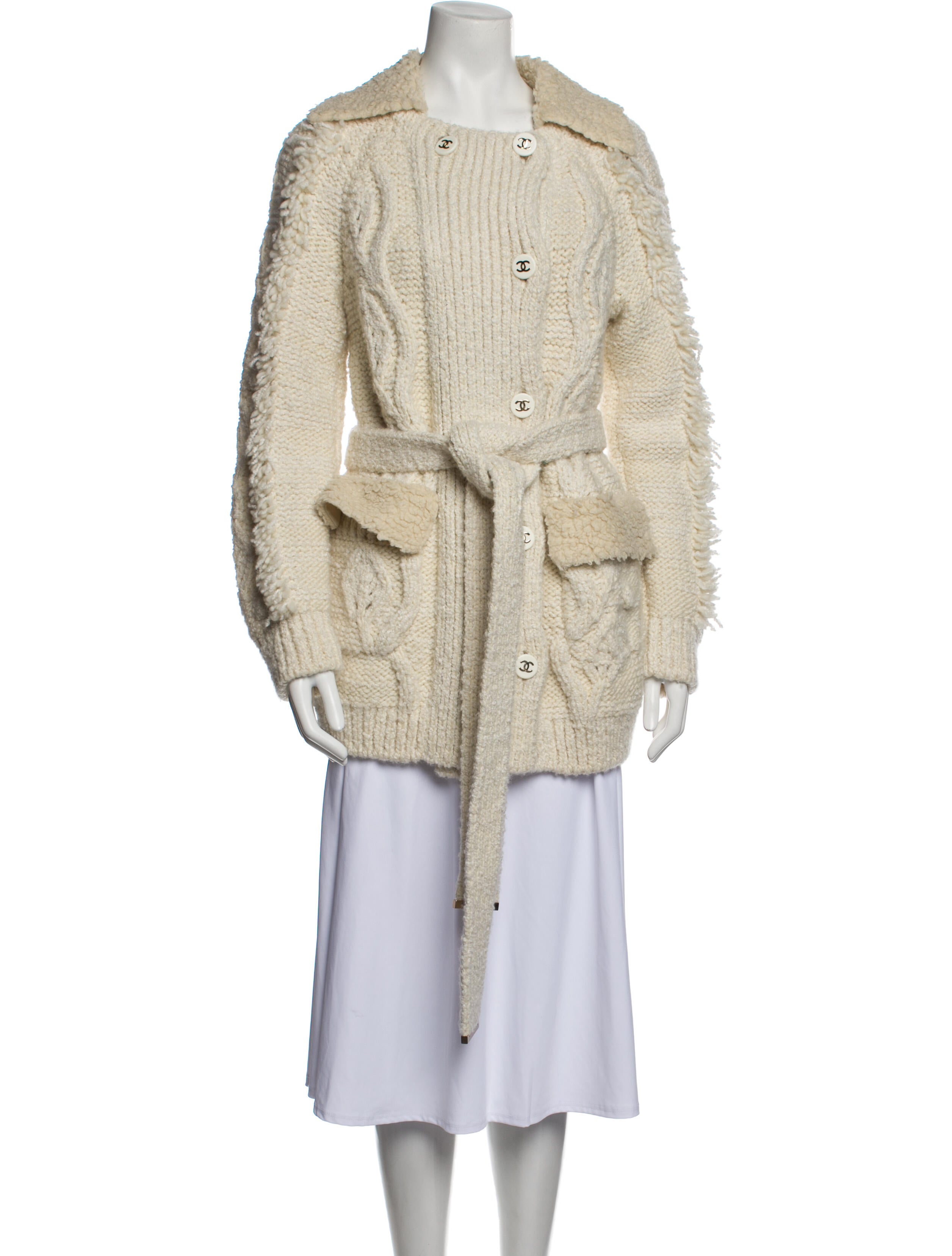 Chanel Cruise 2016 Vinyl Coat w/ Tags - Neutrals Coats, Clothing ...