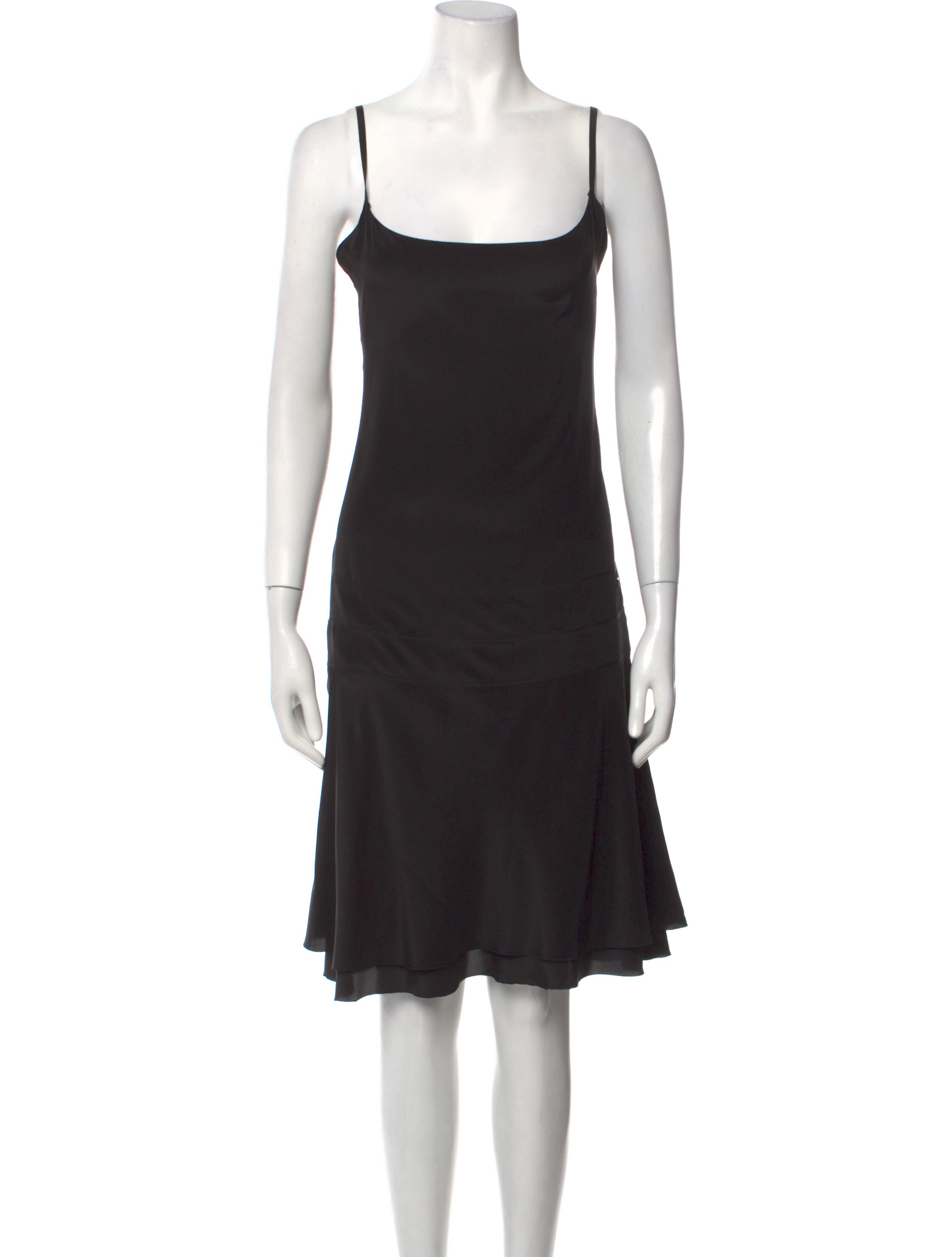 Chanel Wool & Cashmere Mini Dress - Black Dresses, Clothing - CHA307108 ...