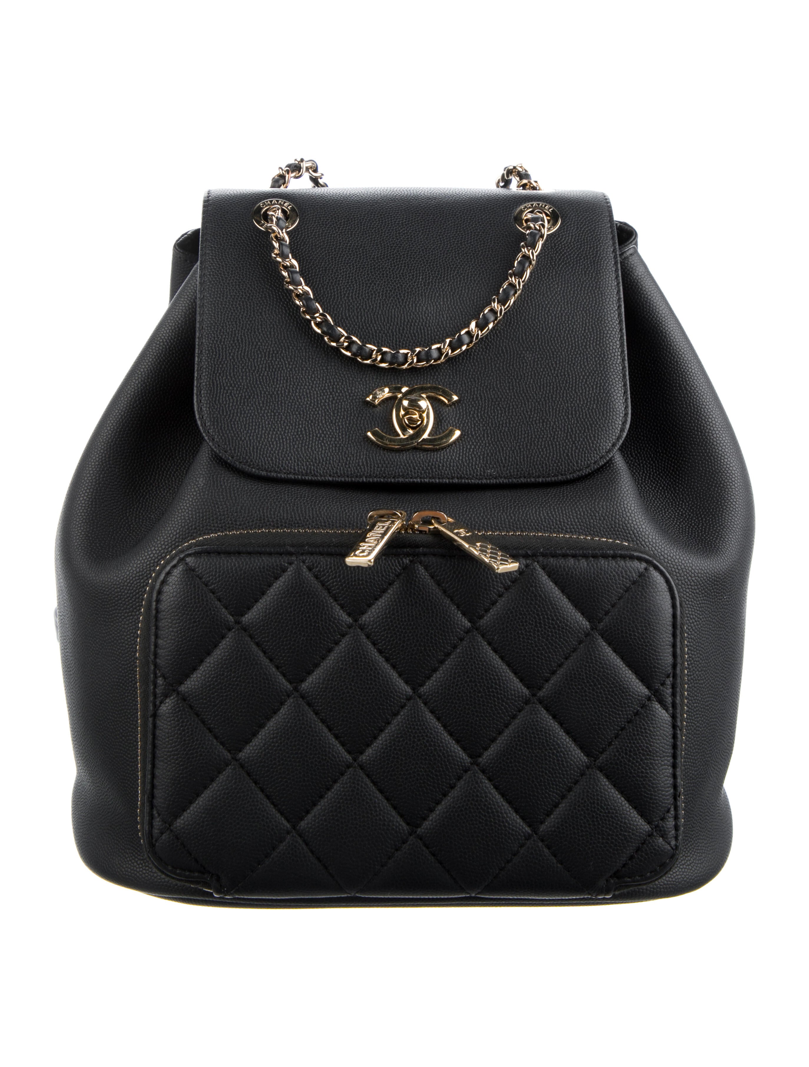 Chanel Mini Quilted Backpack - Black Backpacks, Handbags - CHA153773 ...