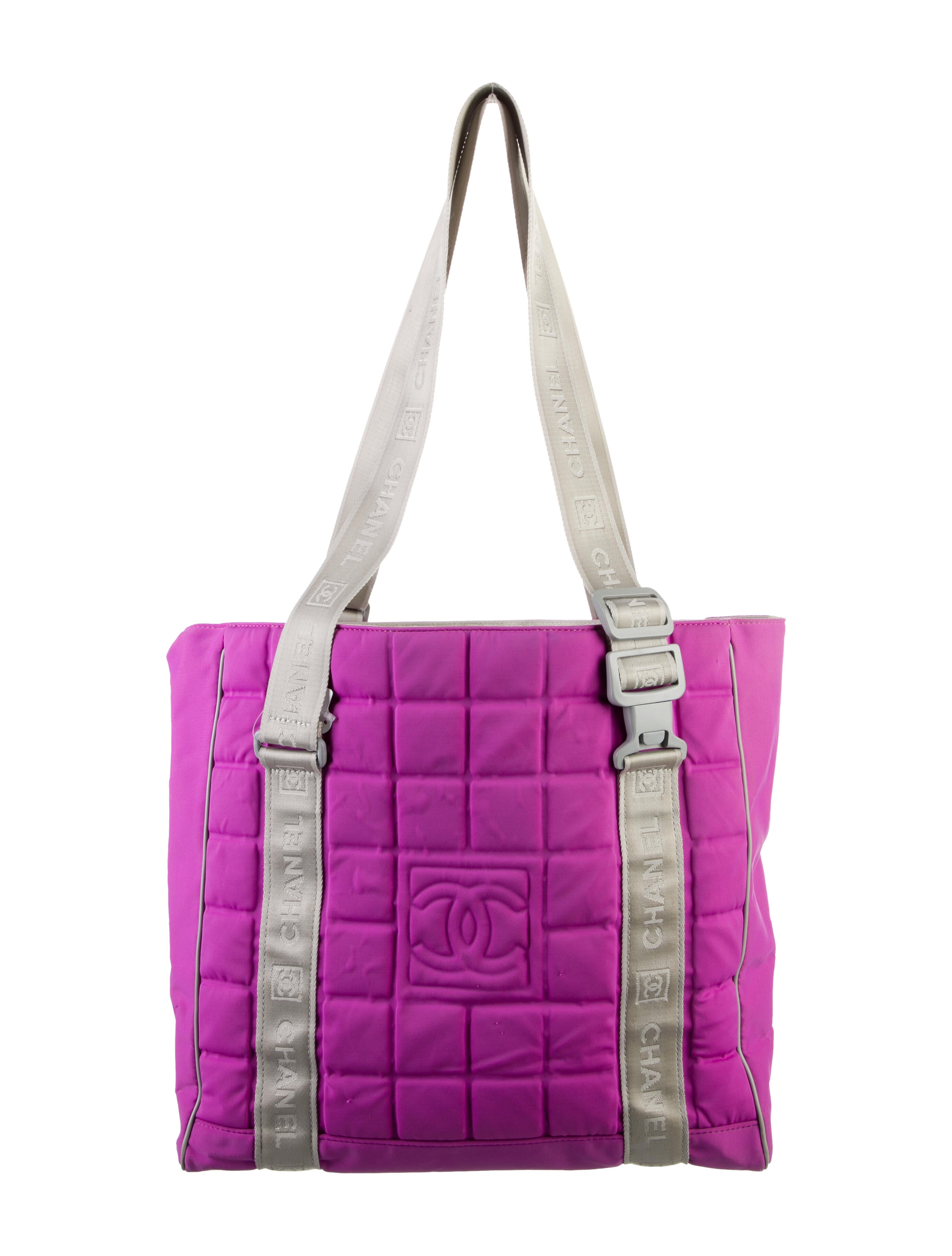 Chanel Sport Ligne Tote - Pink Totes, Handbags - CHA777102 | The RealReal