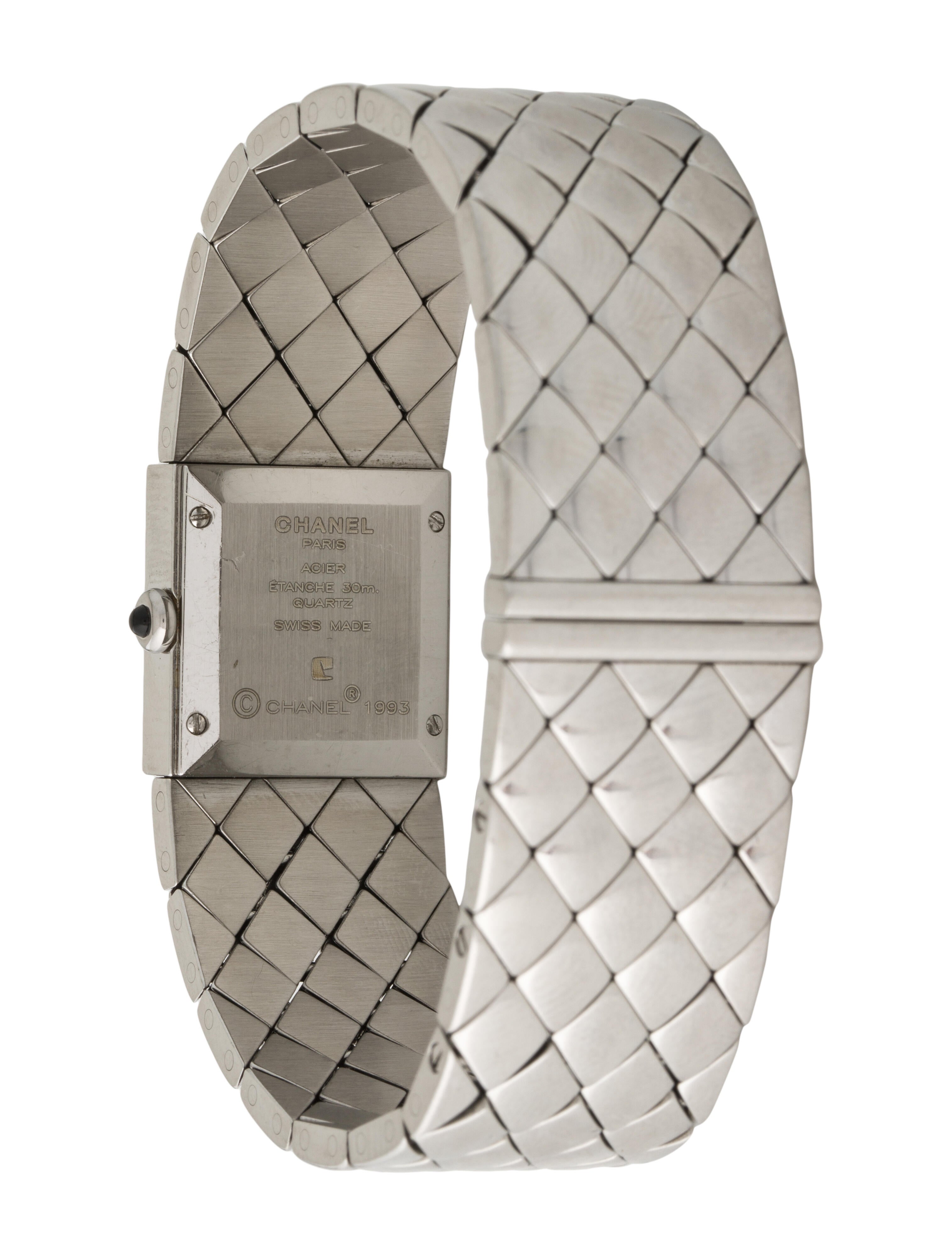 Chanel Matelassé Watch - H0009 | The RealReal