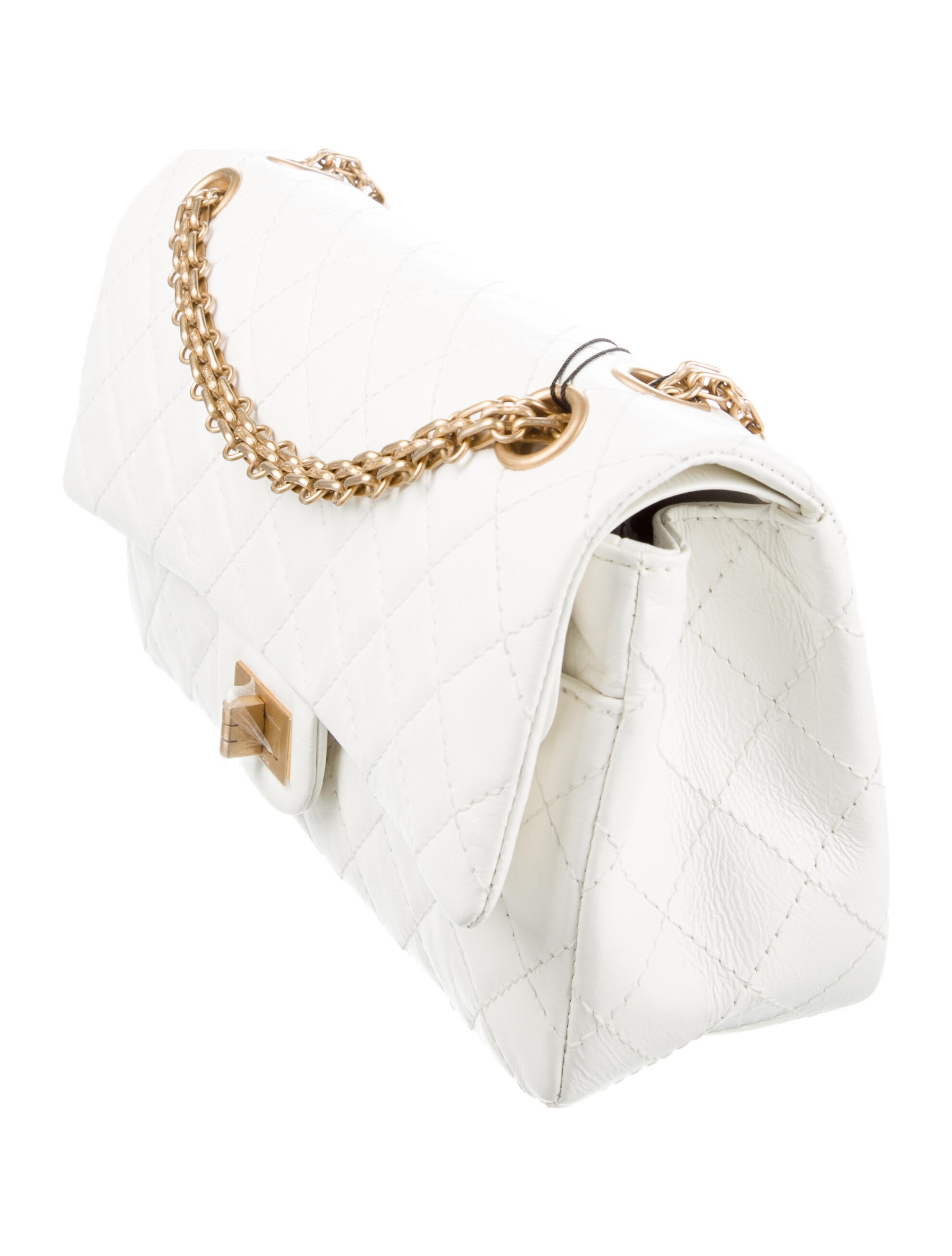 Chanel 2022 Small 2.55 Reissue Flap Bag - White Shoulder Bags, Handbags ...