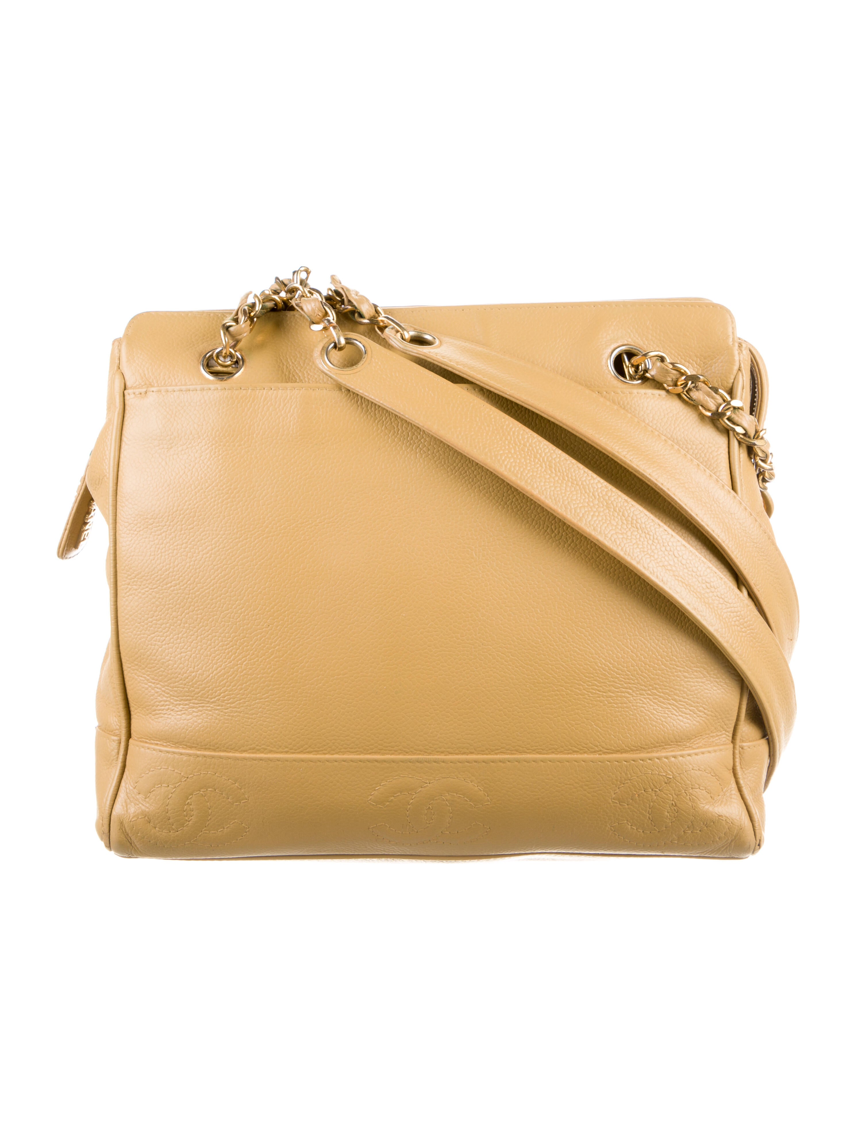 Chanel Fur Drawstring Bag - Yellow Shoulder Bags, Handbags - CHA91166 ...