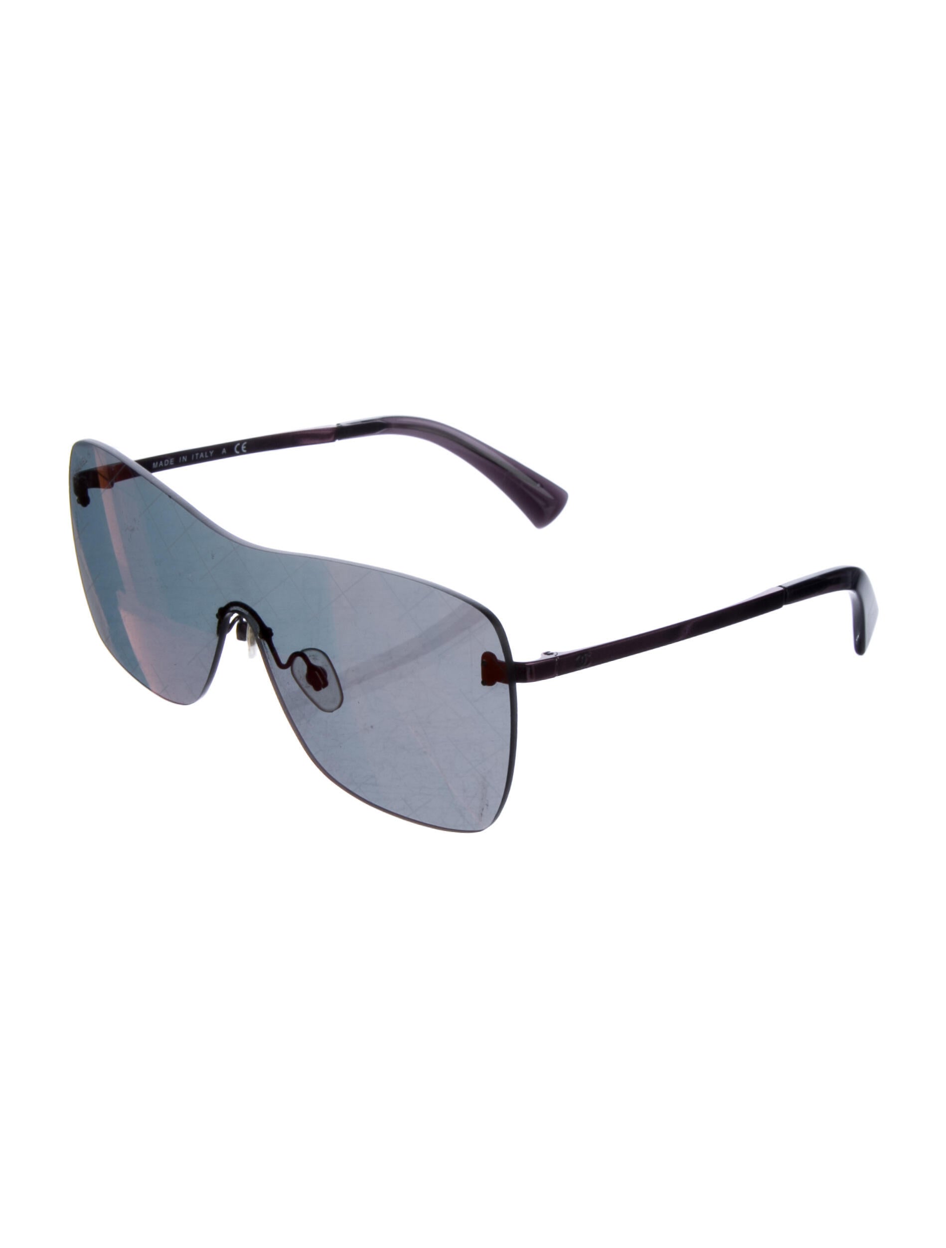 Porsche Design Shield Mirrored Sunglasses - Sunglasses, Accessories ...