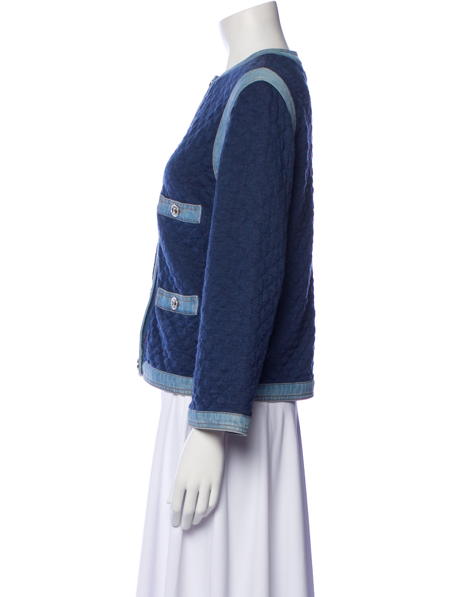 Chanel 2020 Denim Jacket - Blue Jackets, Clothing - CHA780807 | The ...