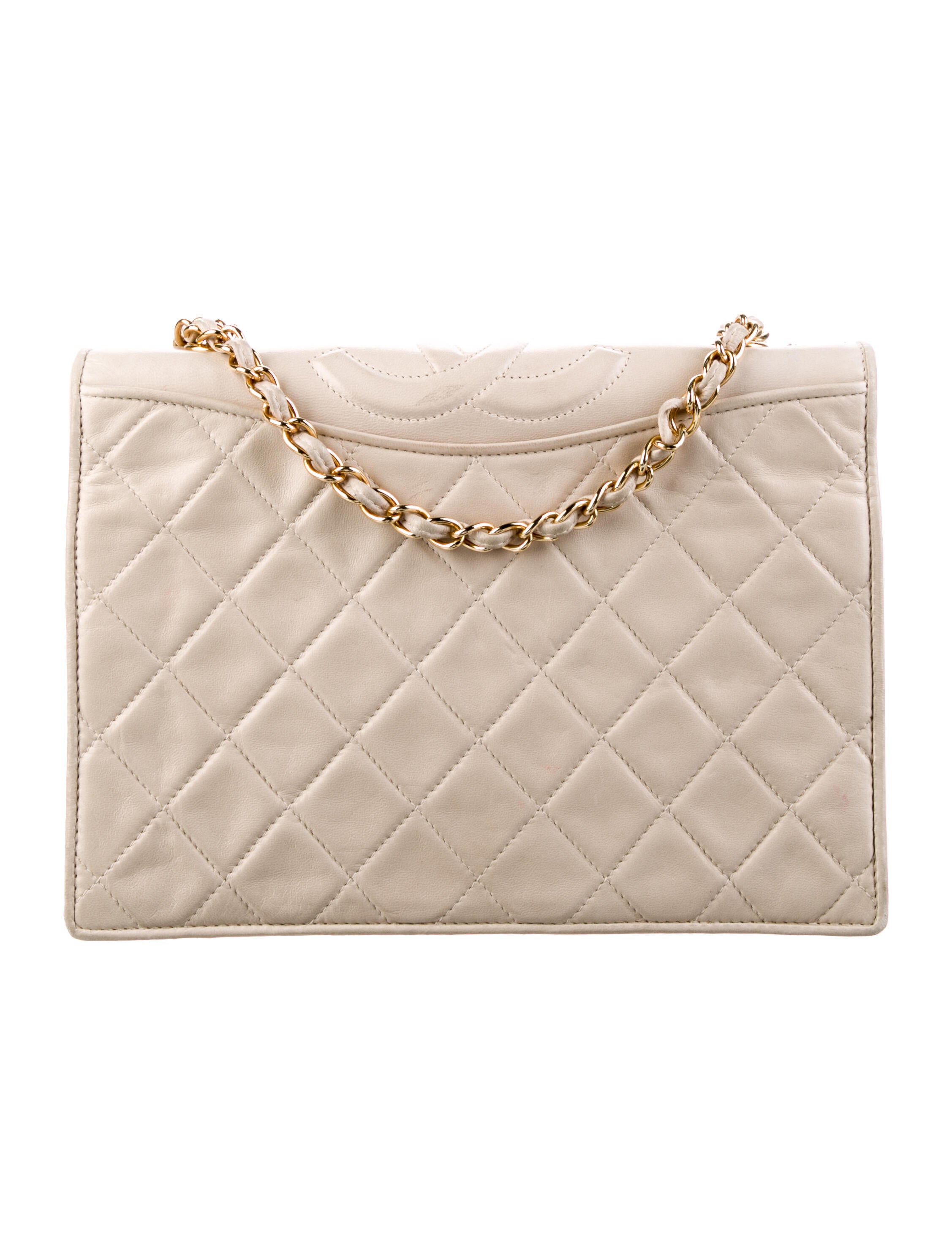 Chanel Chain Shoulder Bag - Neutrals Shoulder Bags, Handbags - CHA67861 ...