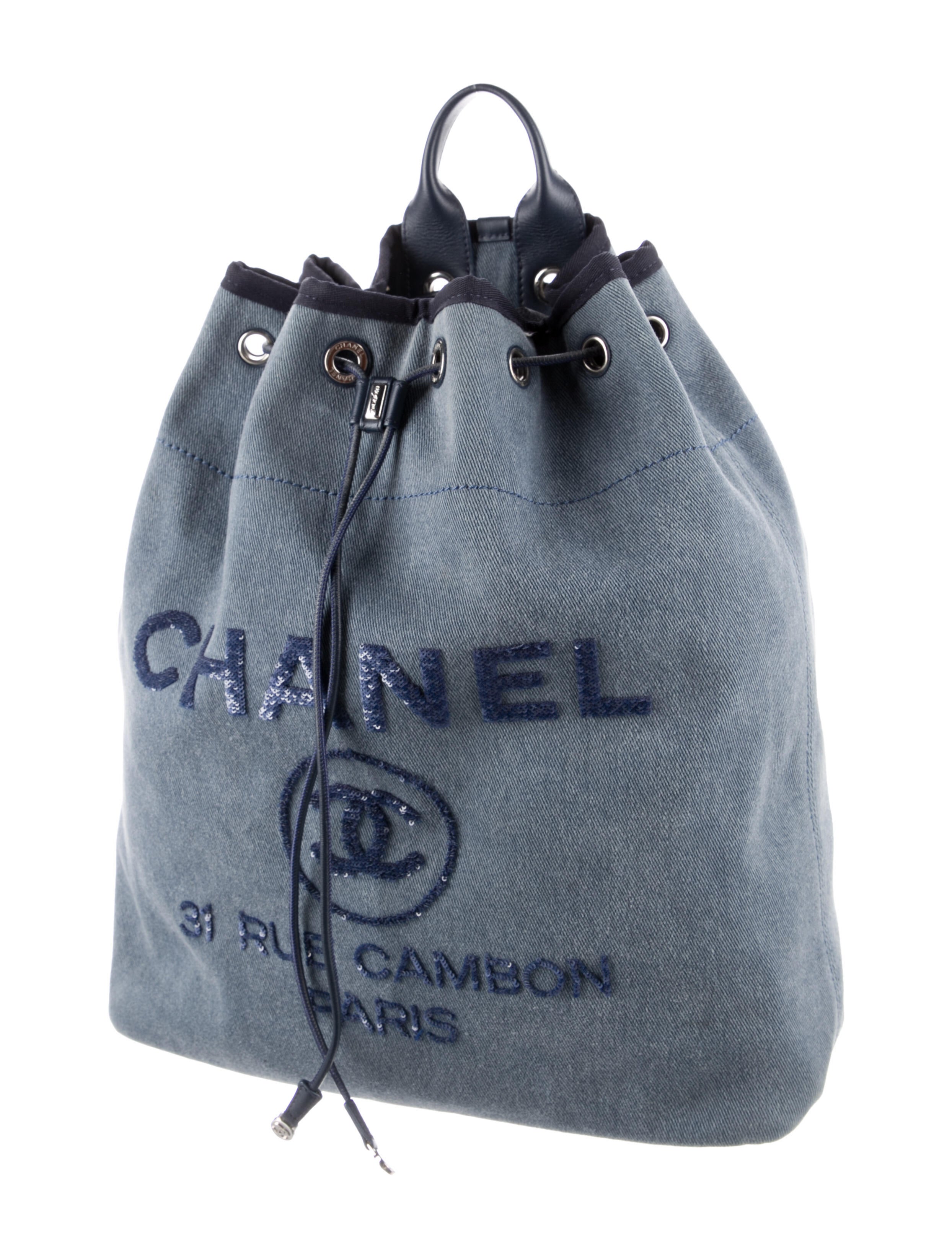 Chanel Spring 2016 Quilted Urban Spirit Backpack w/ Tags - Blue ...