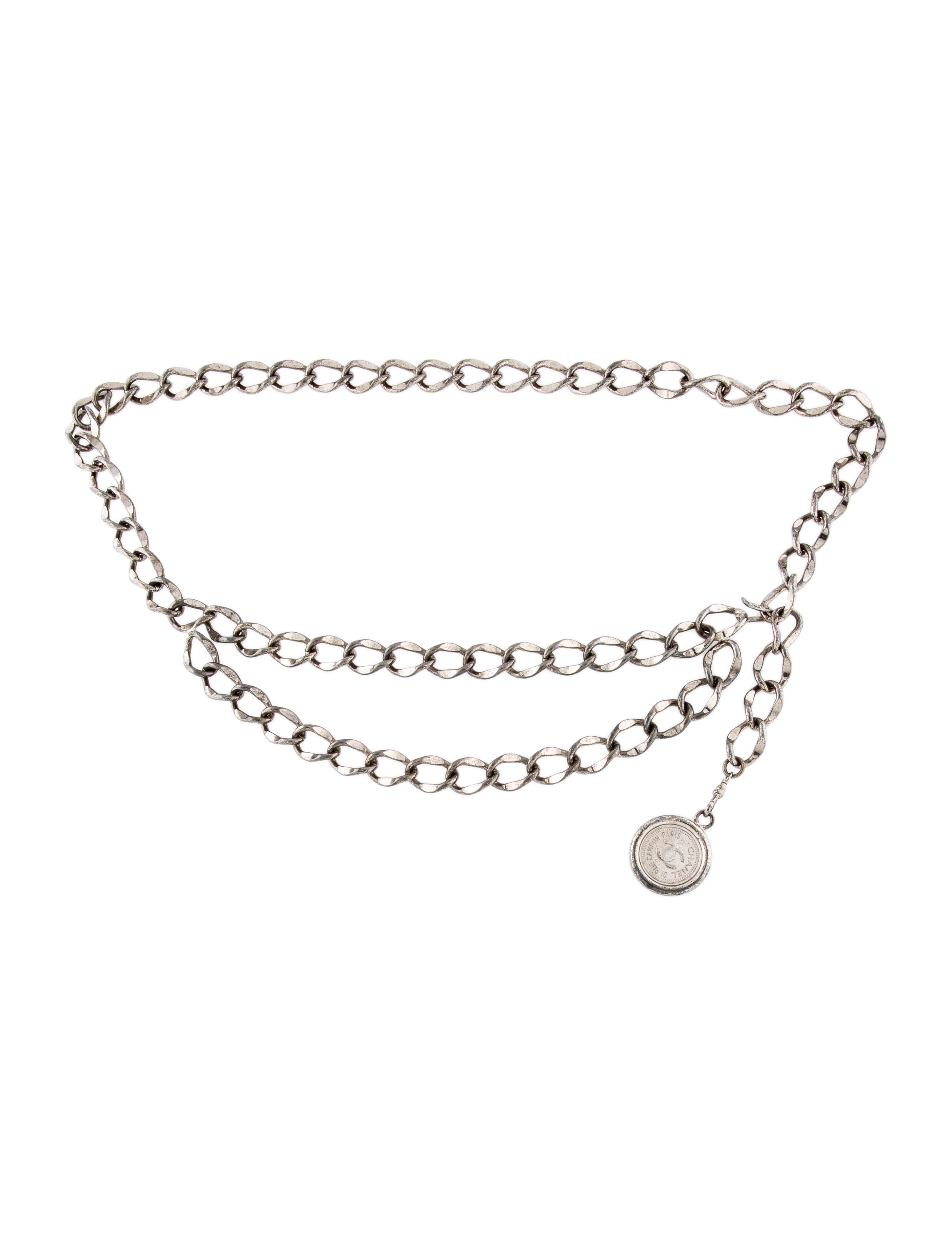 Chanel CC Chain Belt - Silver Belts, Accessories - CHA88652 | The RealReal