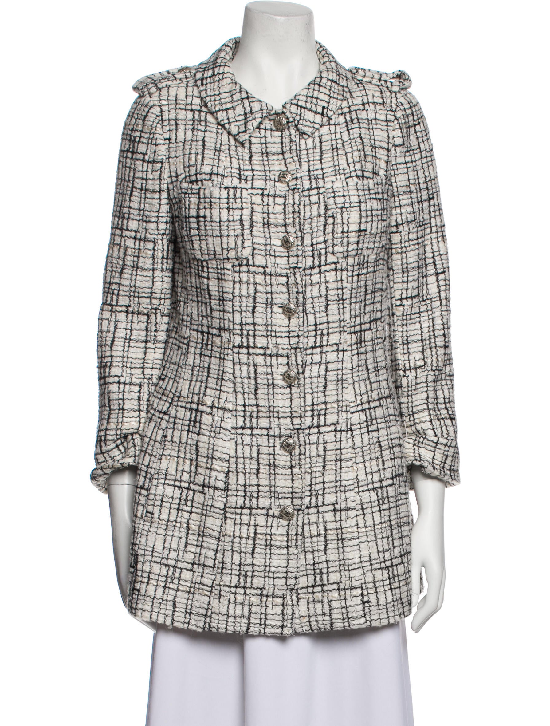 Chanel Cruise 2016 Vinyl Coat w/ Tags - Neutrals Coats, Clothing ...