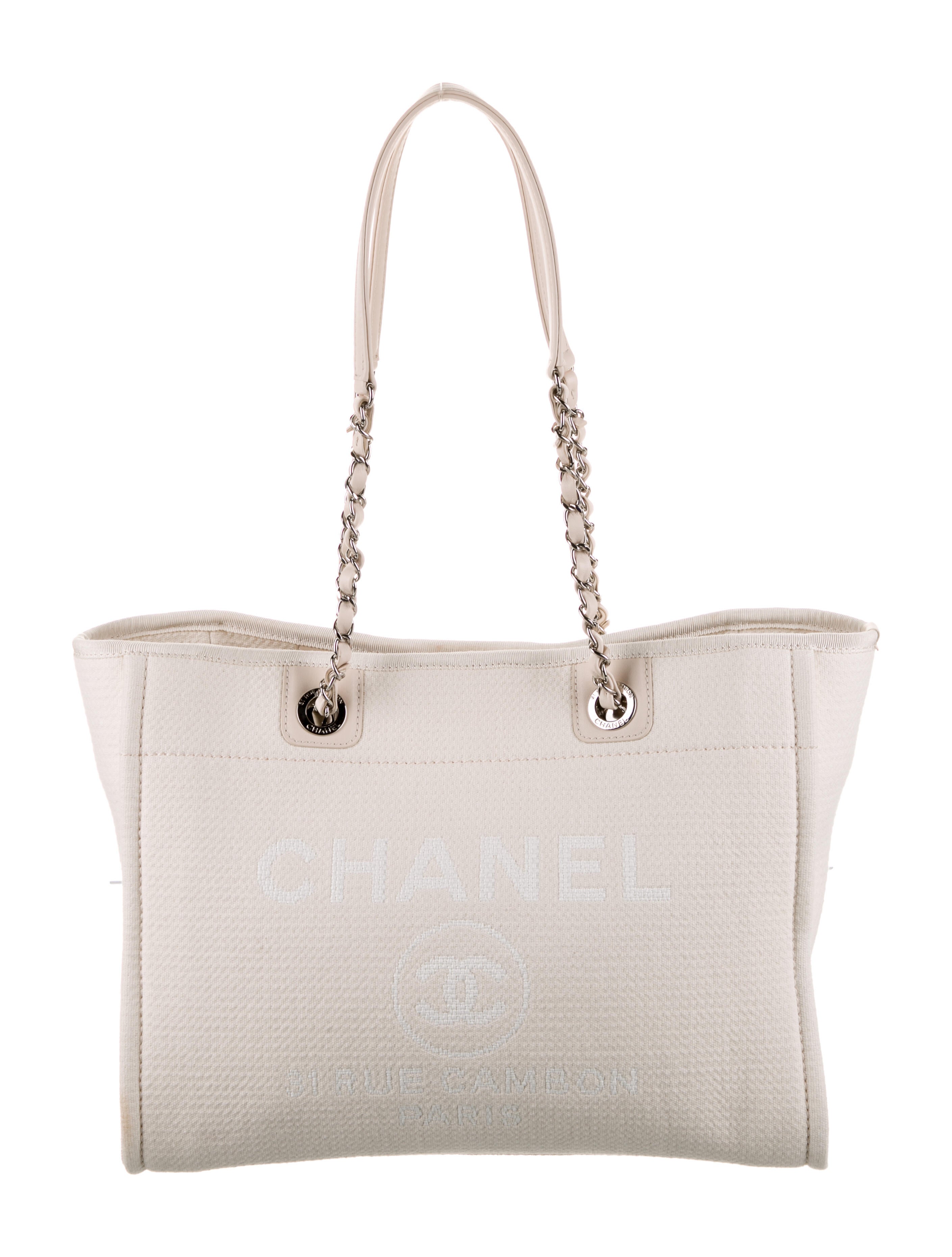 Chanel 2022 Small Deauville Tote w/ Pouch - Pink Totes, Handbags ...