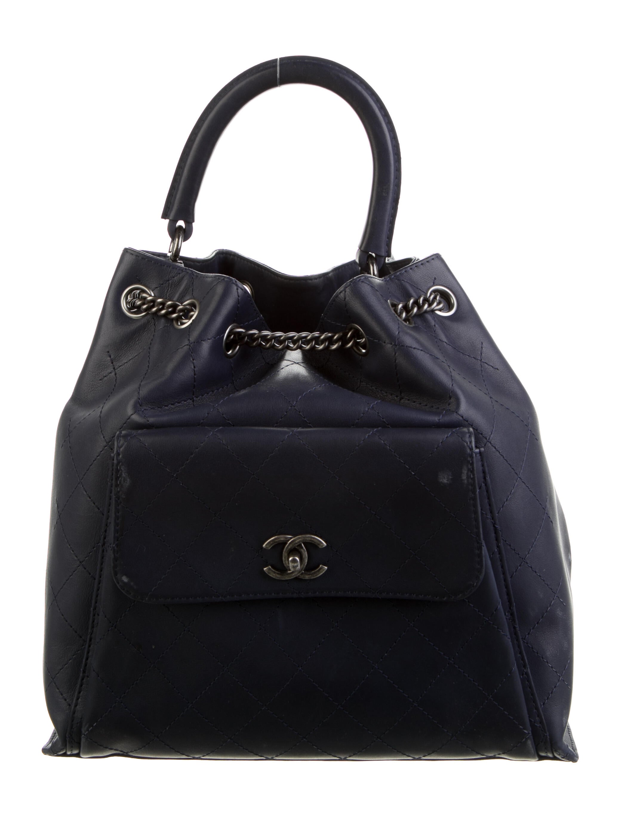 Chanel Spring 2016 Quilted Urban Spirit Backpack w/ Tags - Blue ...