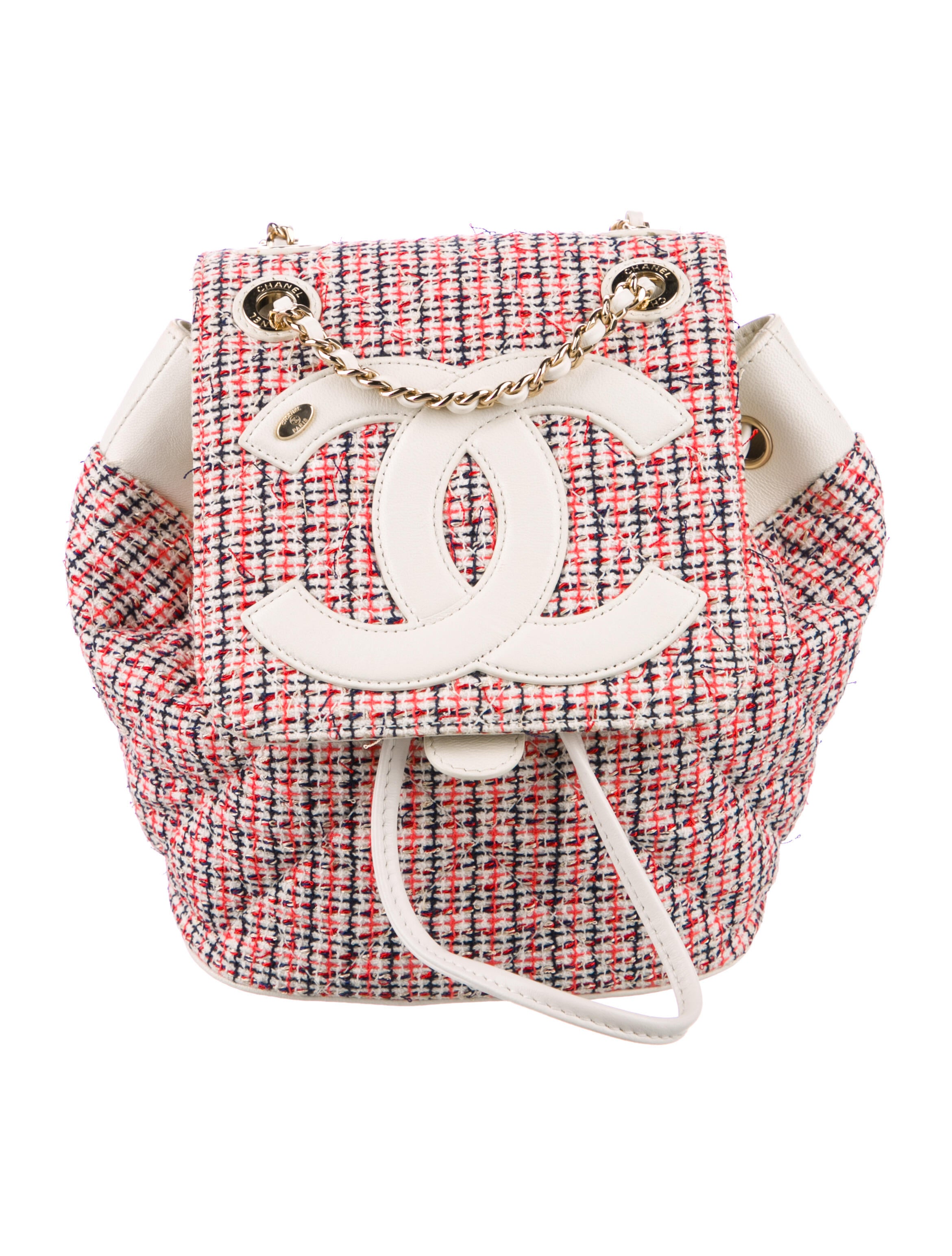 Chanel 2017 Small Gabrielle Backpack - White Backpacks, Handbags ...