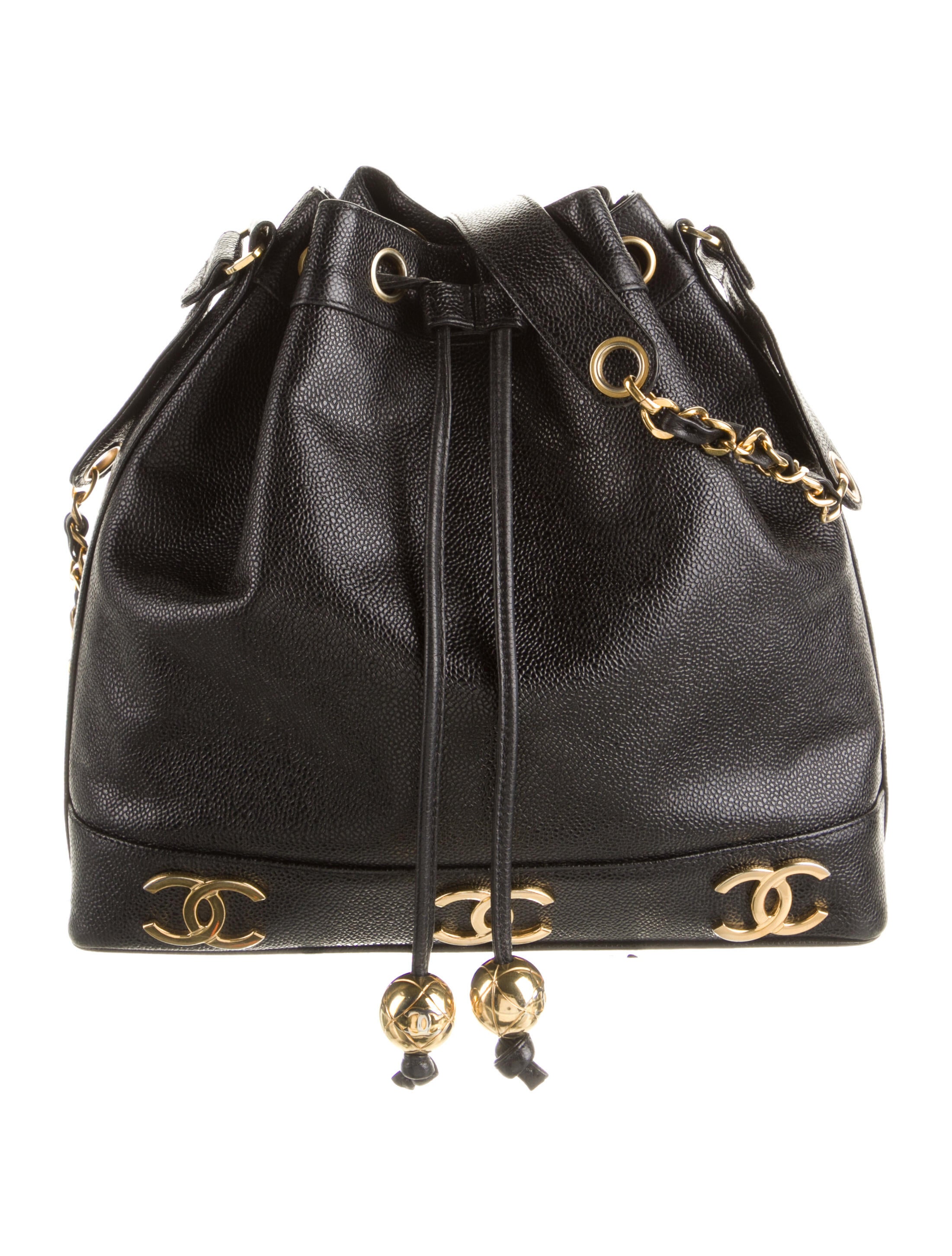 Chanel 2022 Denim Mood Bucket Bag - Black Bucket Bags, Handbags ...