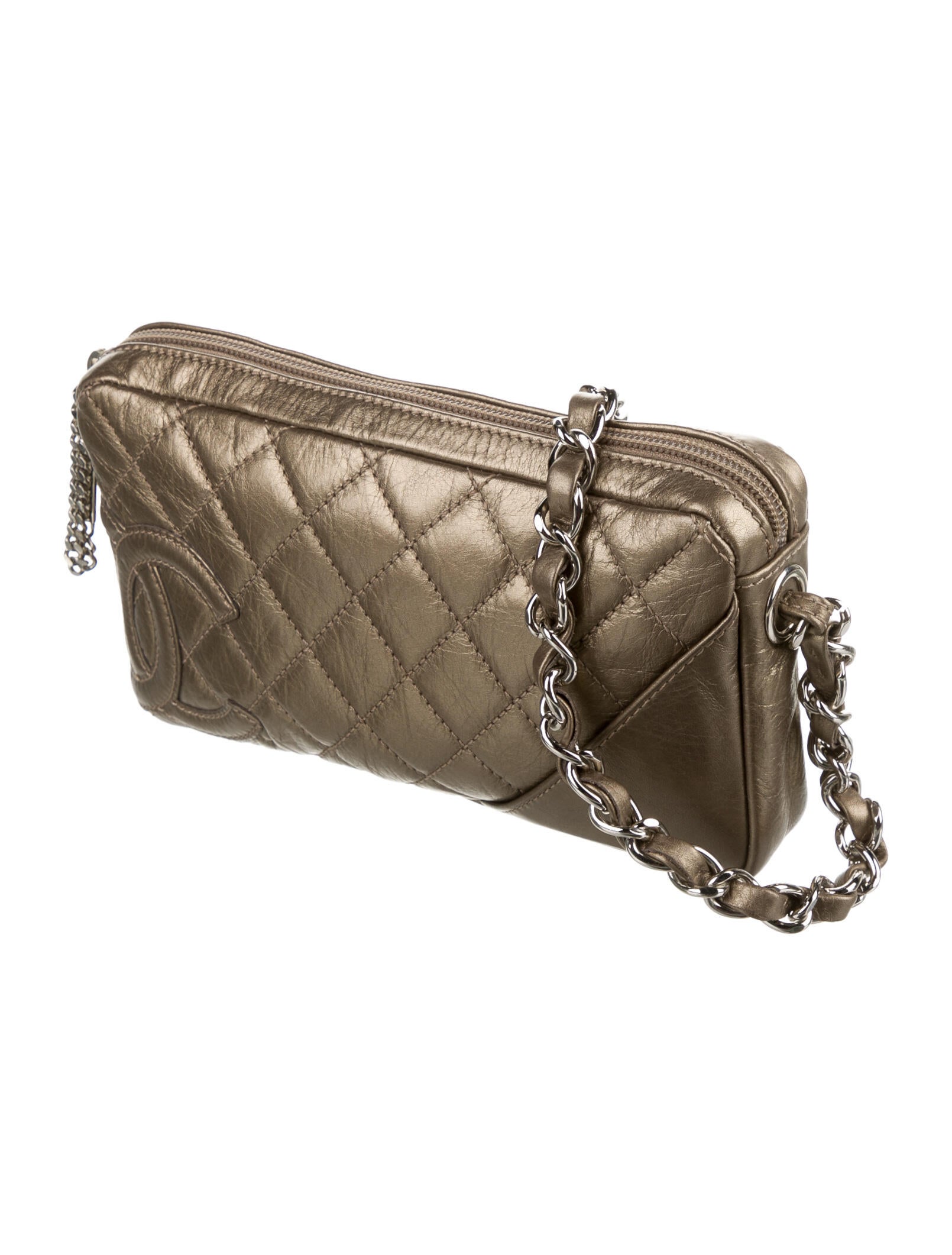 Chanel Cotton Club Pochette - Metallic Shoulder Bags, Handbags ...