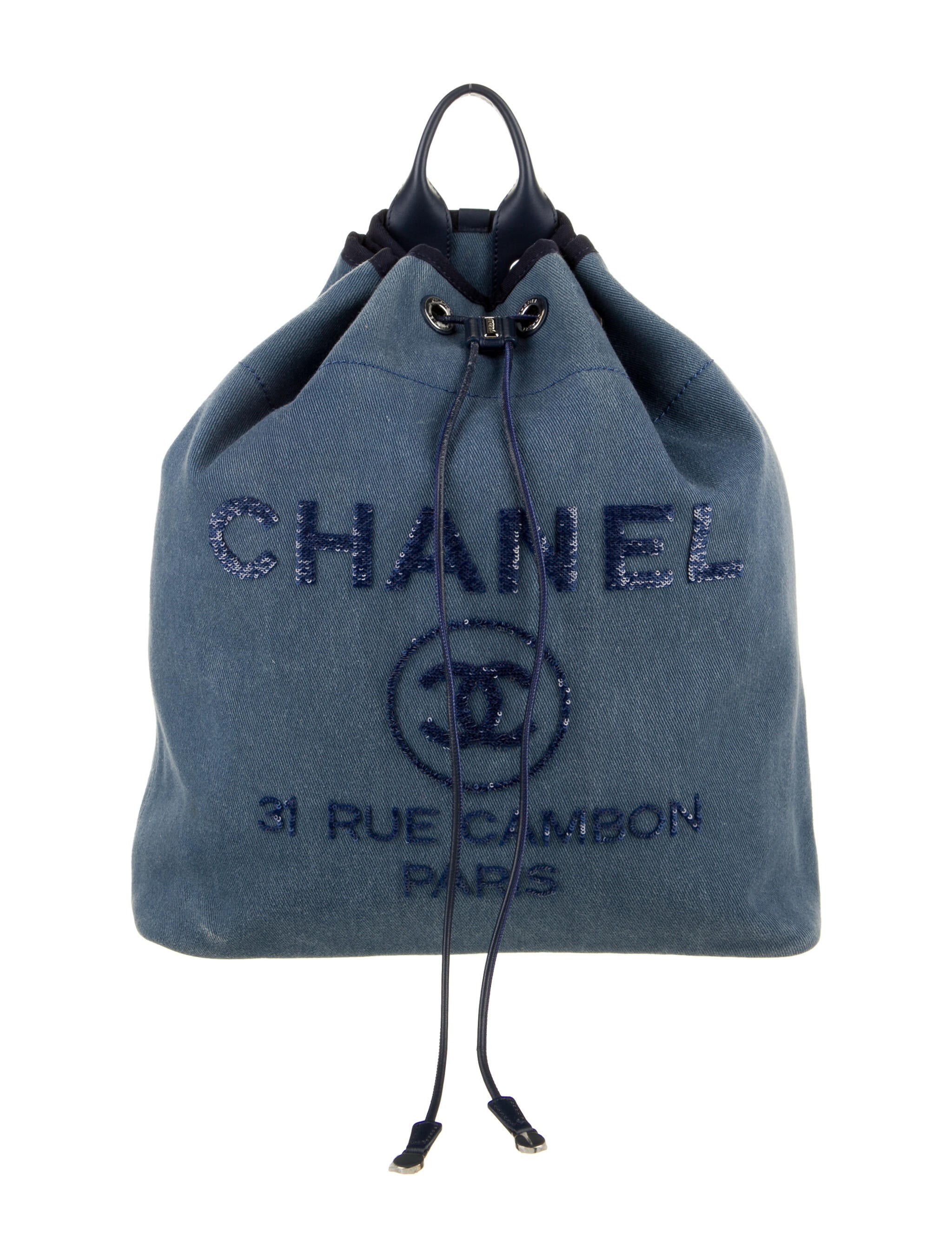 Chanel Spring 2016 Quilted Urban Spirit Backpack w/ Tags - Blue ...