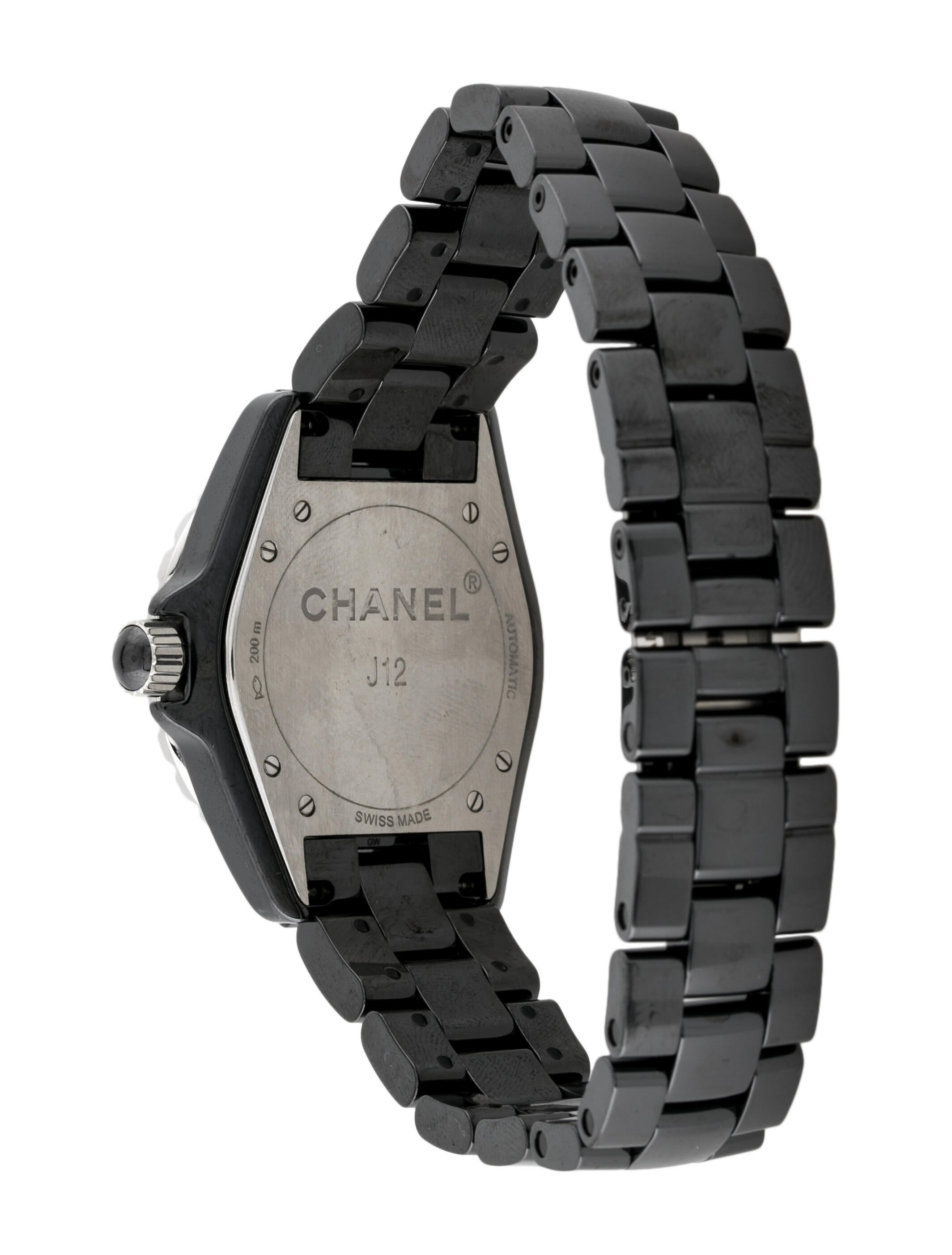 Chanel J12 Automatic Watch - H1626 | The RealReal