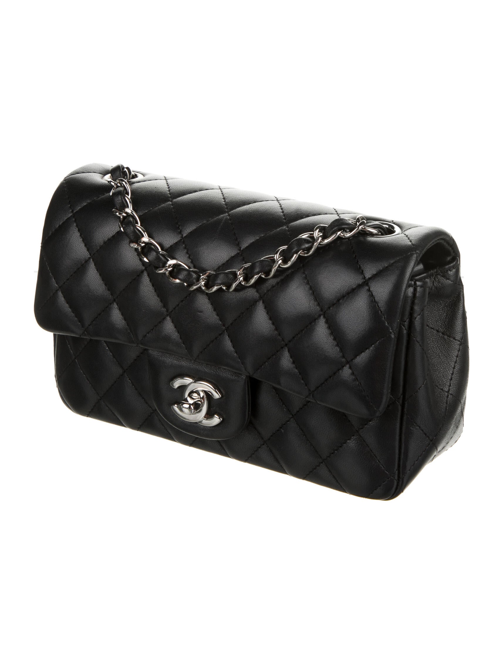 Chanel Classic Rectangular Mini Flap Bag - Black Crossbody Bags ...