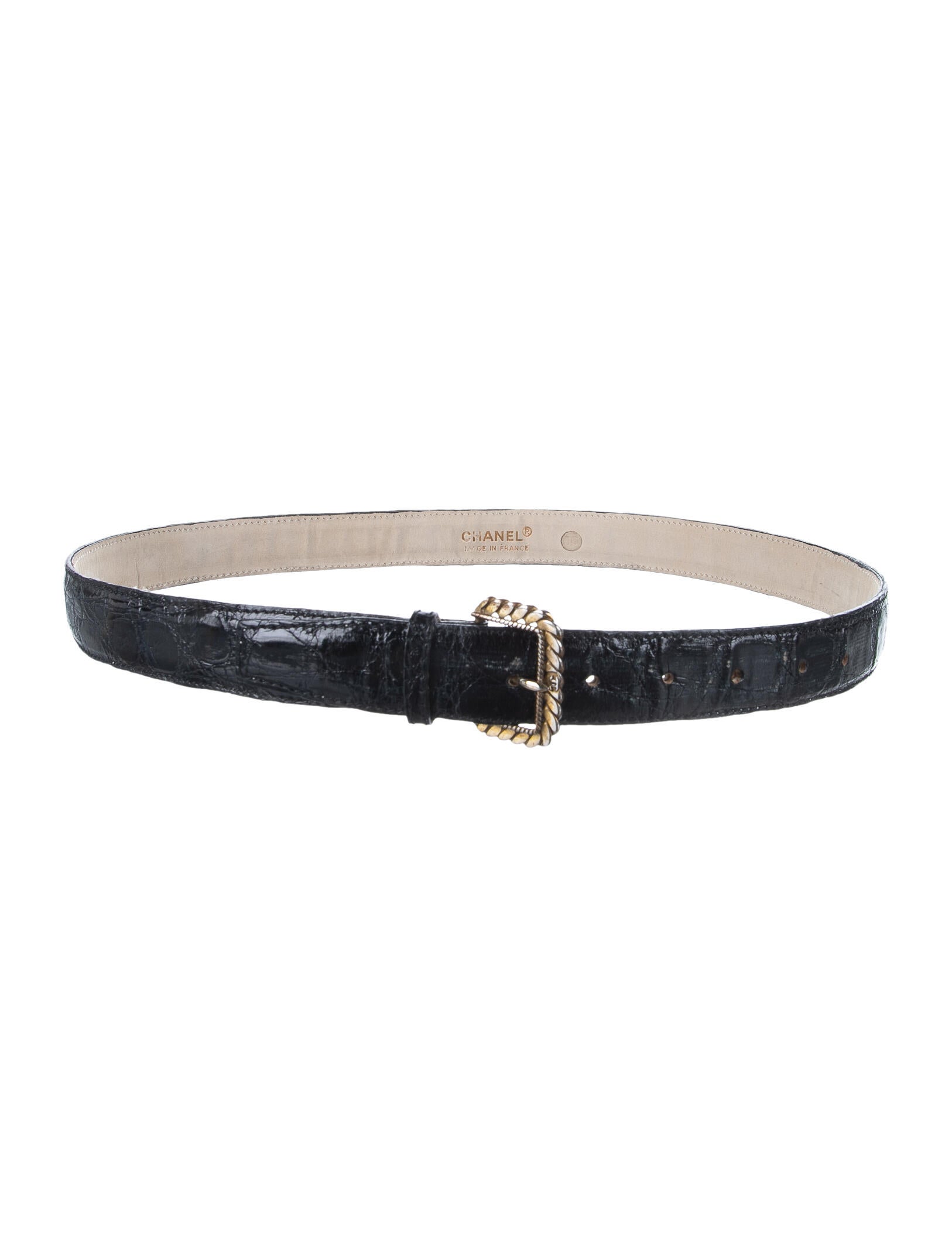 Chanel Embellished Waist Belt - Black Belts, Accessories - CHA191913 ...