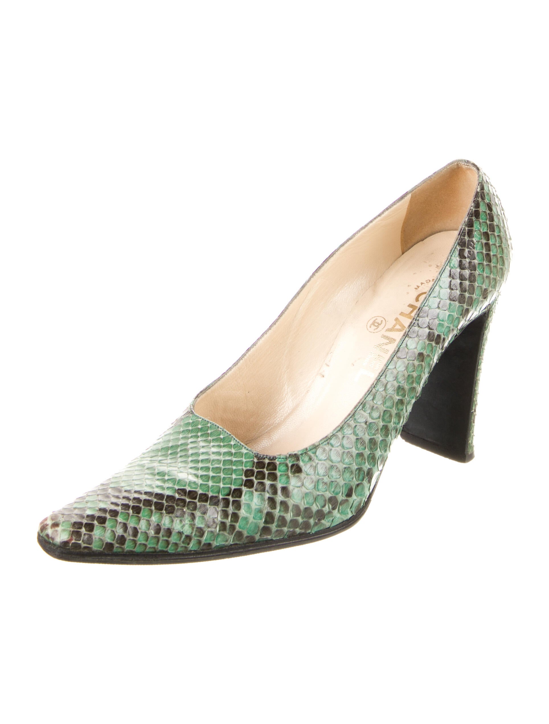 Jean Paul Gaultier Plaid Pumps - Black Pumps, Shoes - JEA20325 | The ...