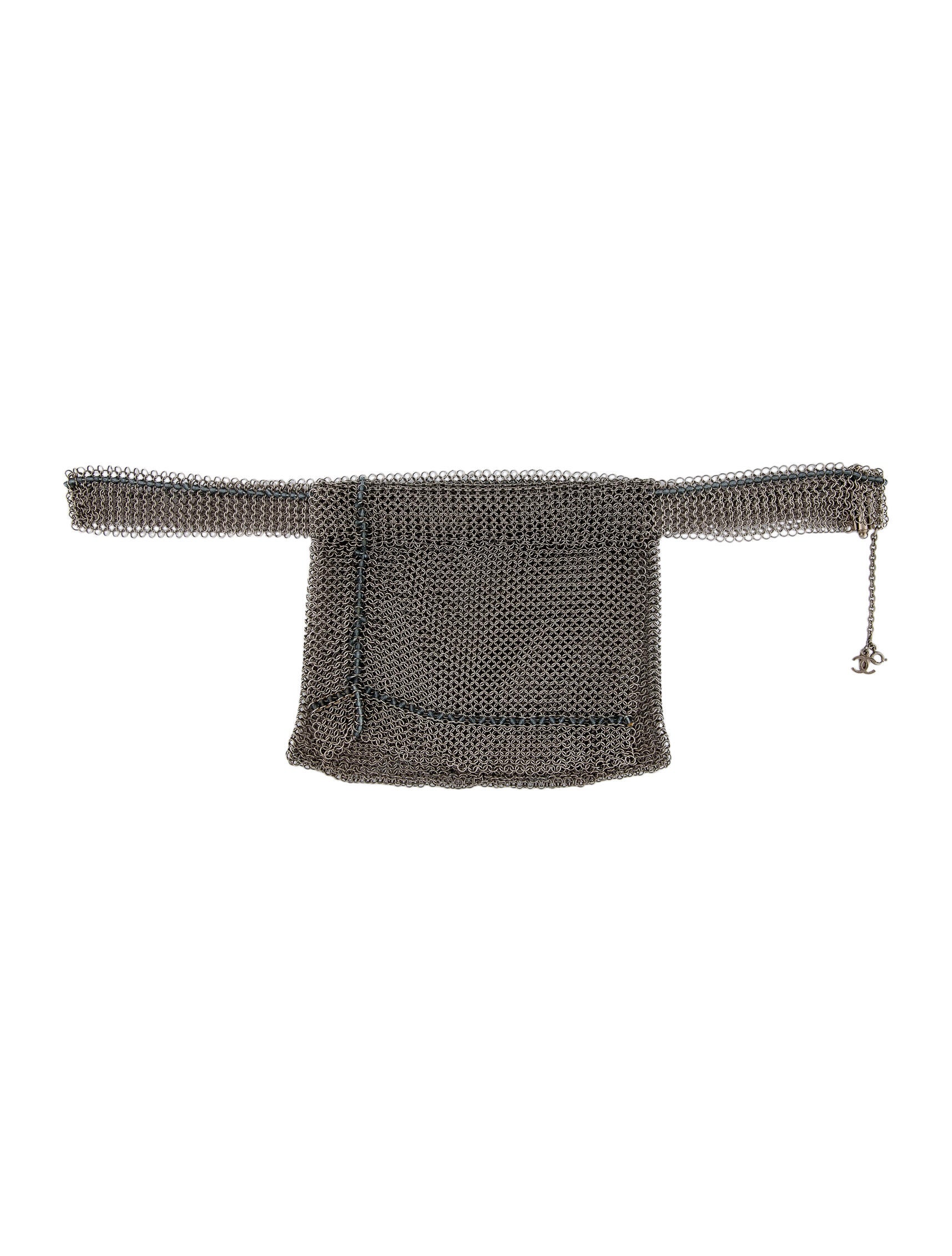 Chanel Vintage Chainmail Waist Bag - Waist Bags, Handbags | The RealReal