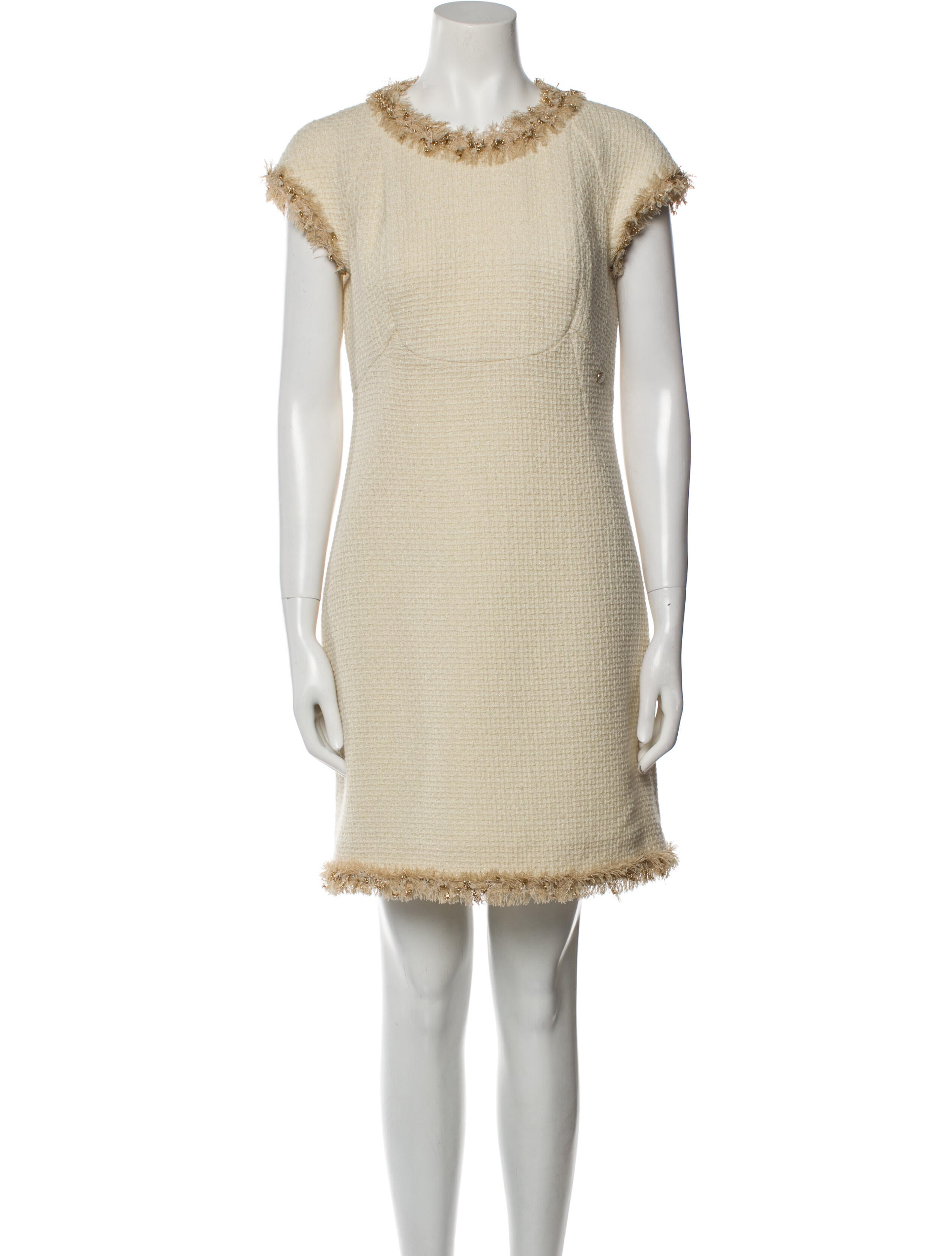 Chanel 2018 Mini Dress w/ Tags - Neutrals Dresses, Clothing - CHA814307 ...