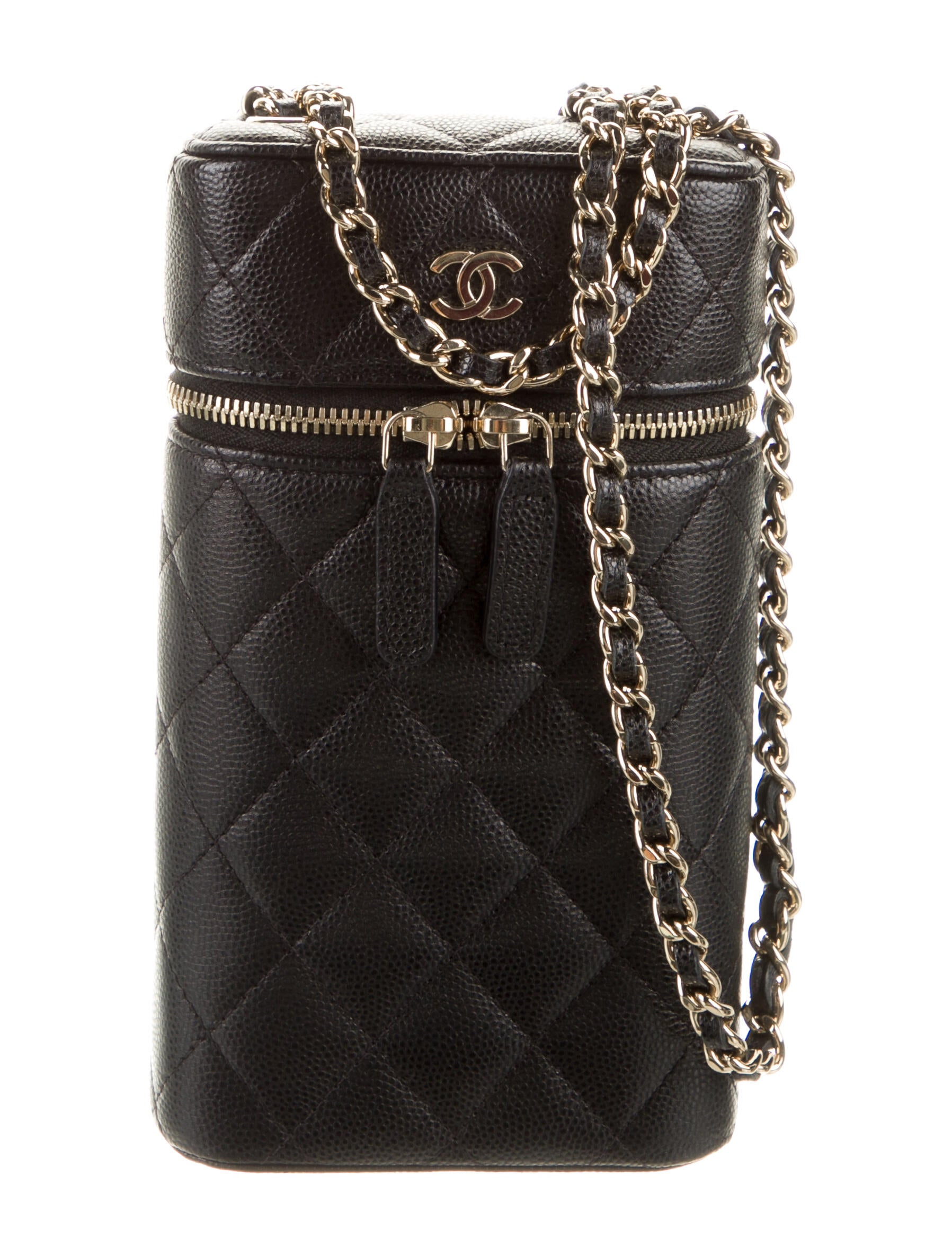 Chanel Perforated Mini Flap Bag - Black Mini Bags, Handbags - CHA175370 ...