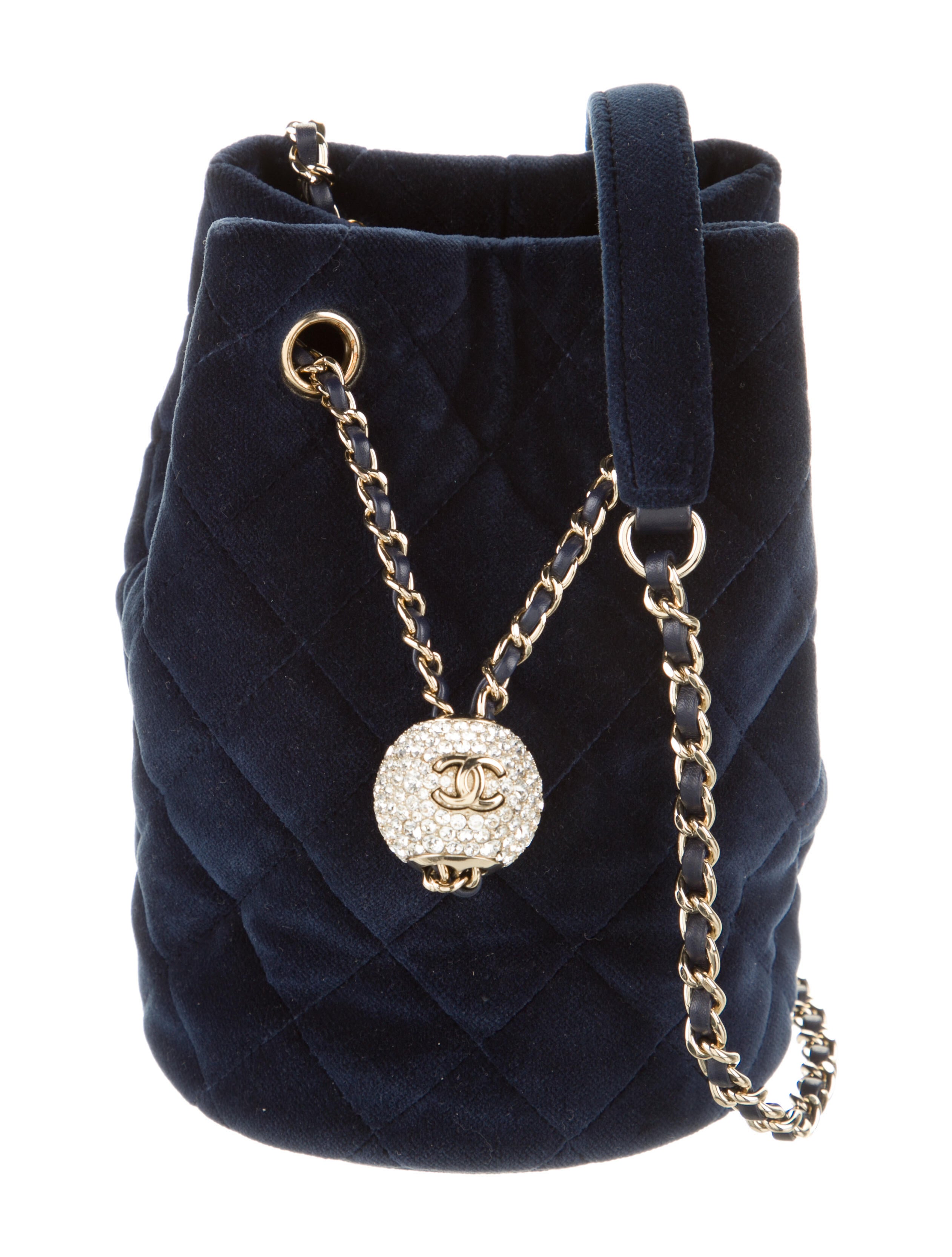 Chanel 2018 Small Gabrielle Bucket Bag - Blue Bucket Bags, Handbags ...
