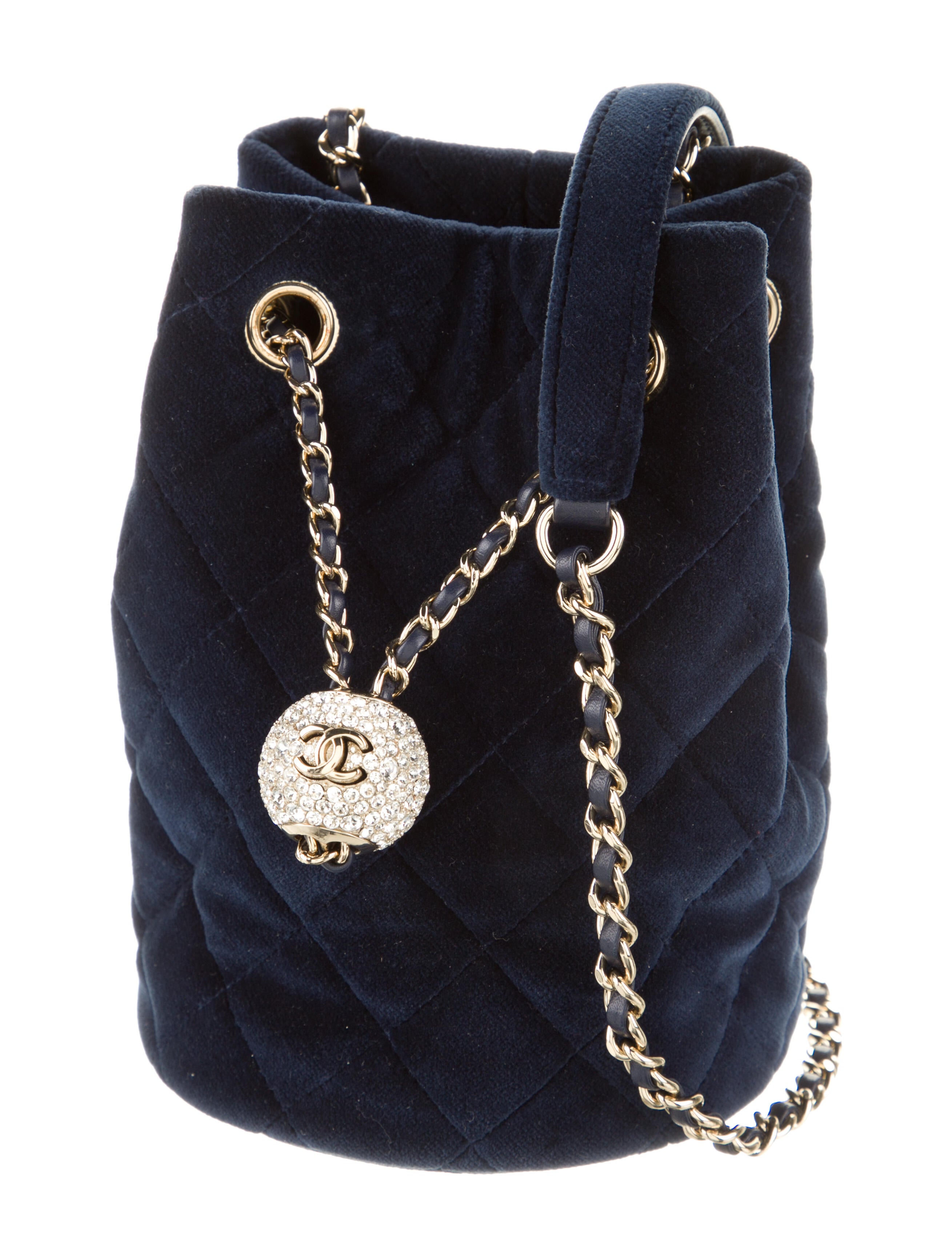 Chanel 2018 Small Gabrielle Bucket Bag - Blue Bucket Bags, Handbags ...