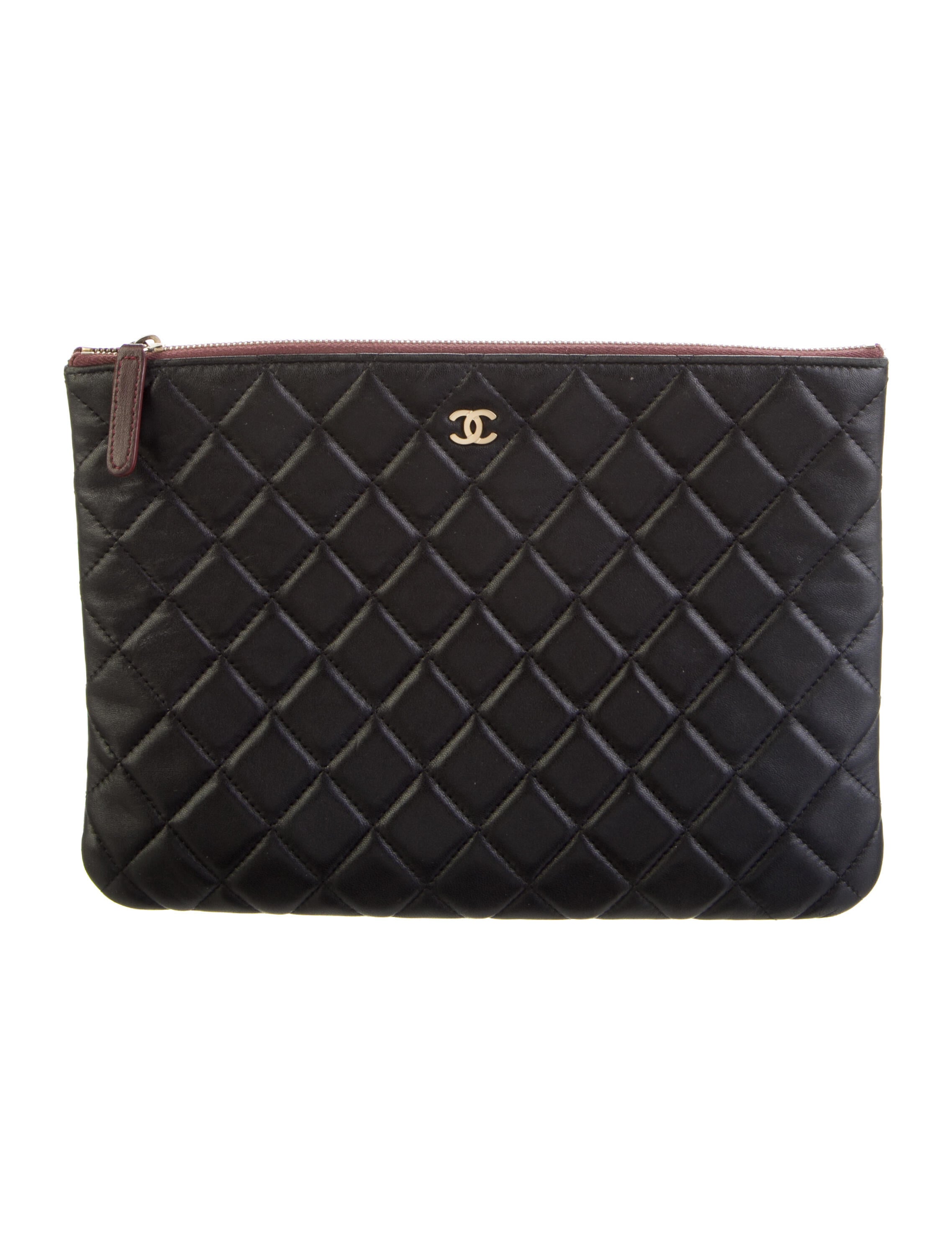 Chanel Paris-Bombay Python & Embellished Clutch - Silver Clutches ...