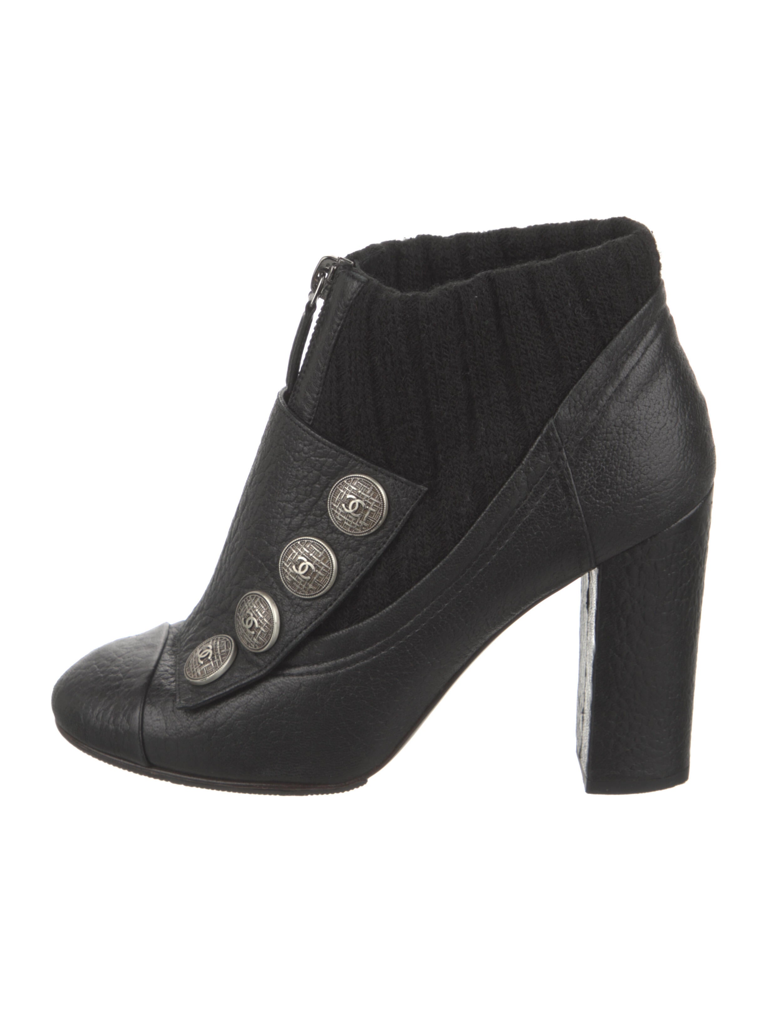 Chanel Fantasy Faux Fur Boots - Black Boots, Shoes - CHA158650 | The ...