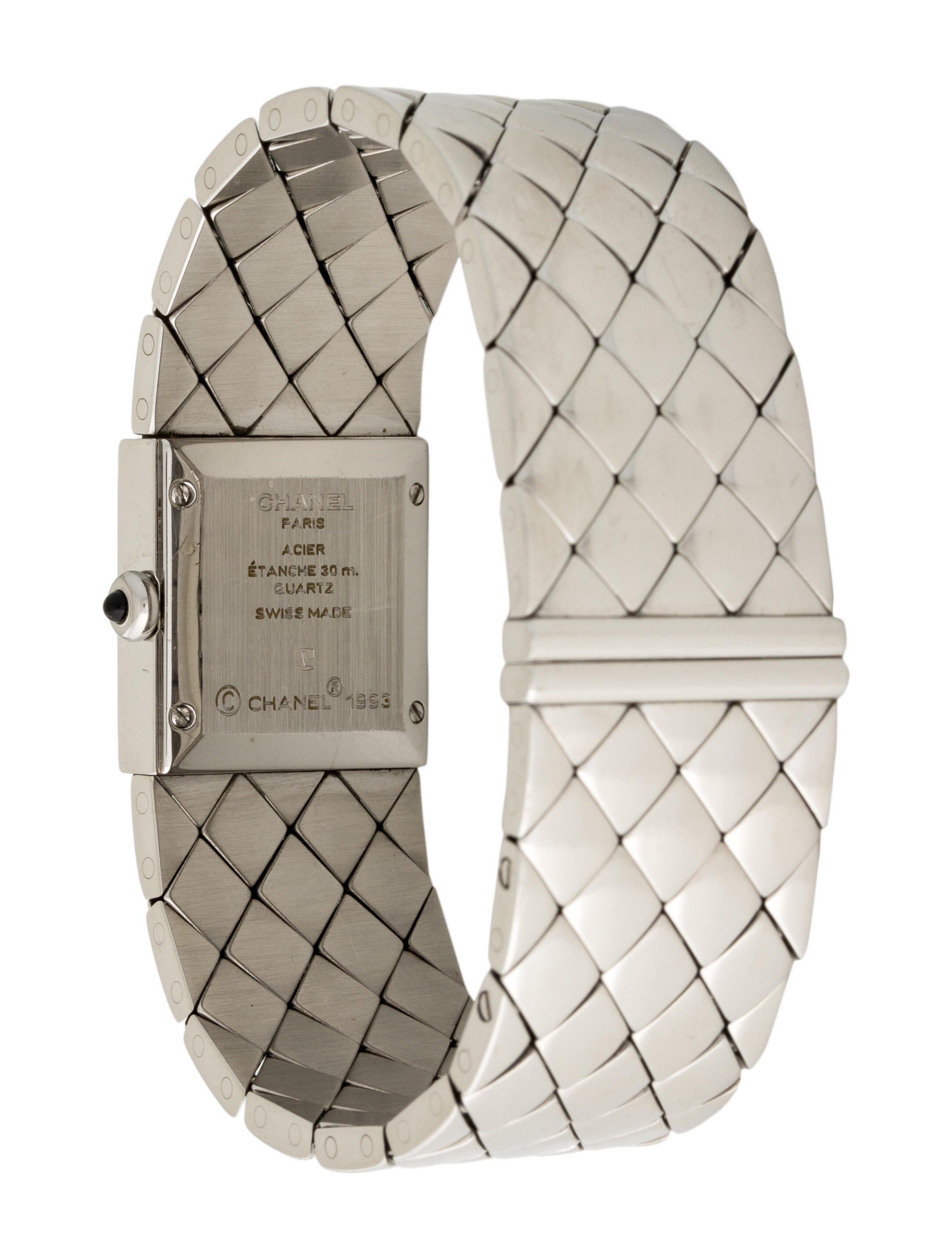 Chanel Matelassé Watch - H0009 | The RealReal