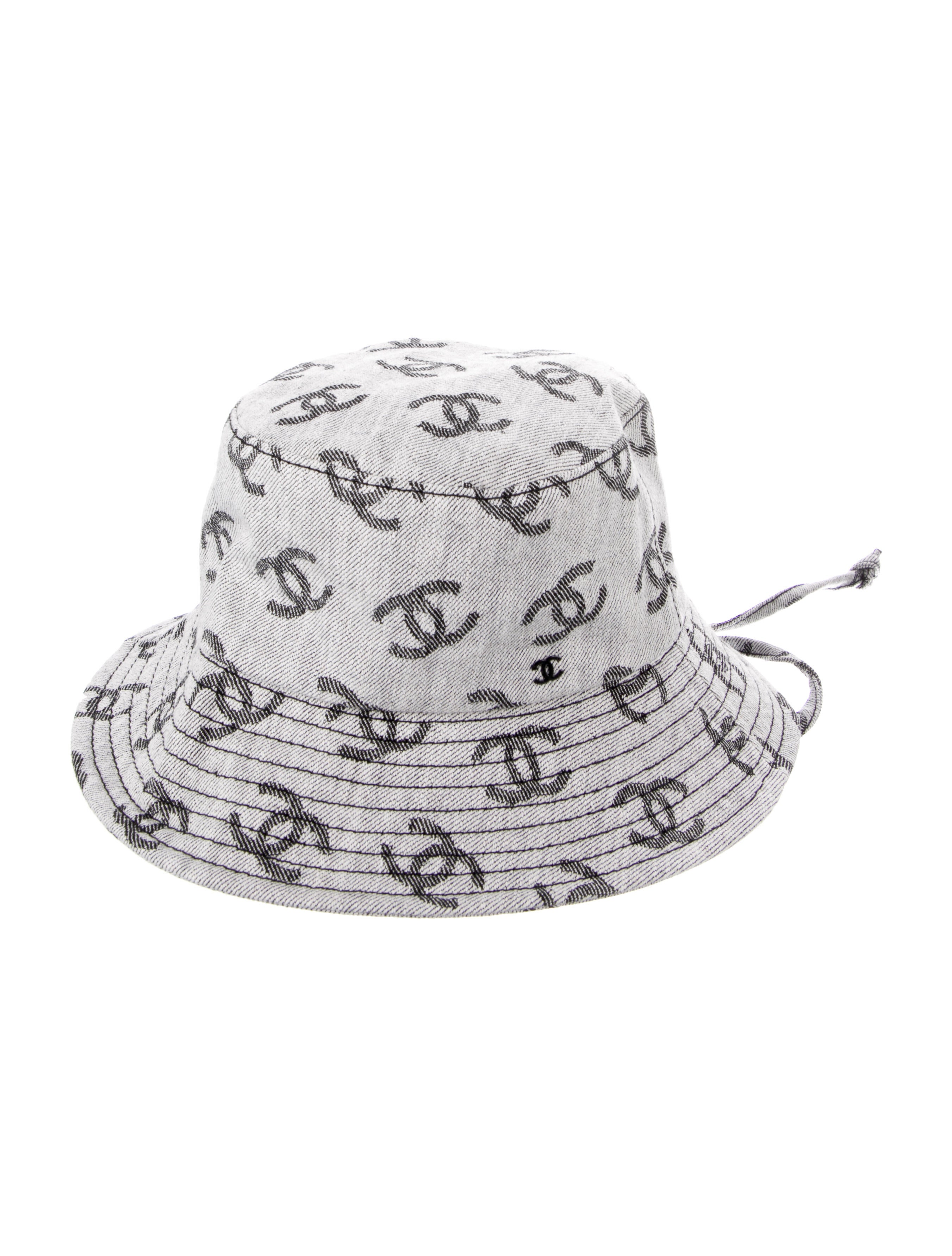 Chanel 2022 Interlocking CC Bucket Hat w/ Tags - Grey Hats, Accessories ...