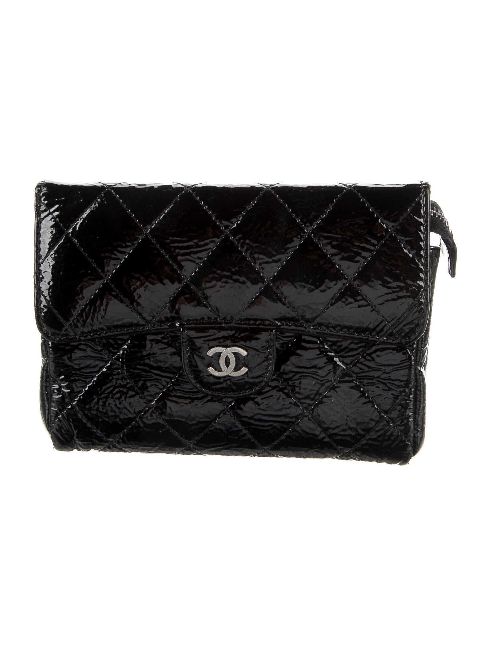 Chanel Zip Cosmetic Bag - Black Cosmetic Bags, Accessories - CHA170945 ...