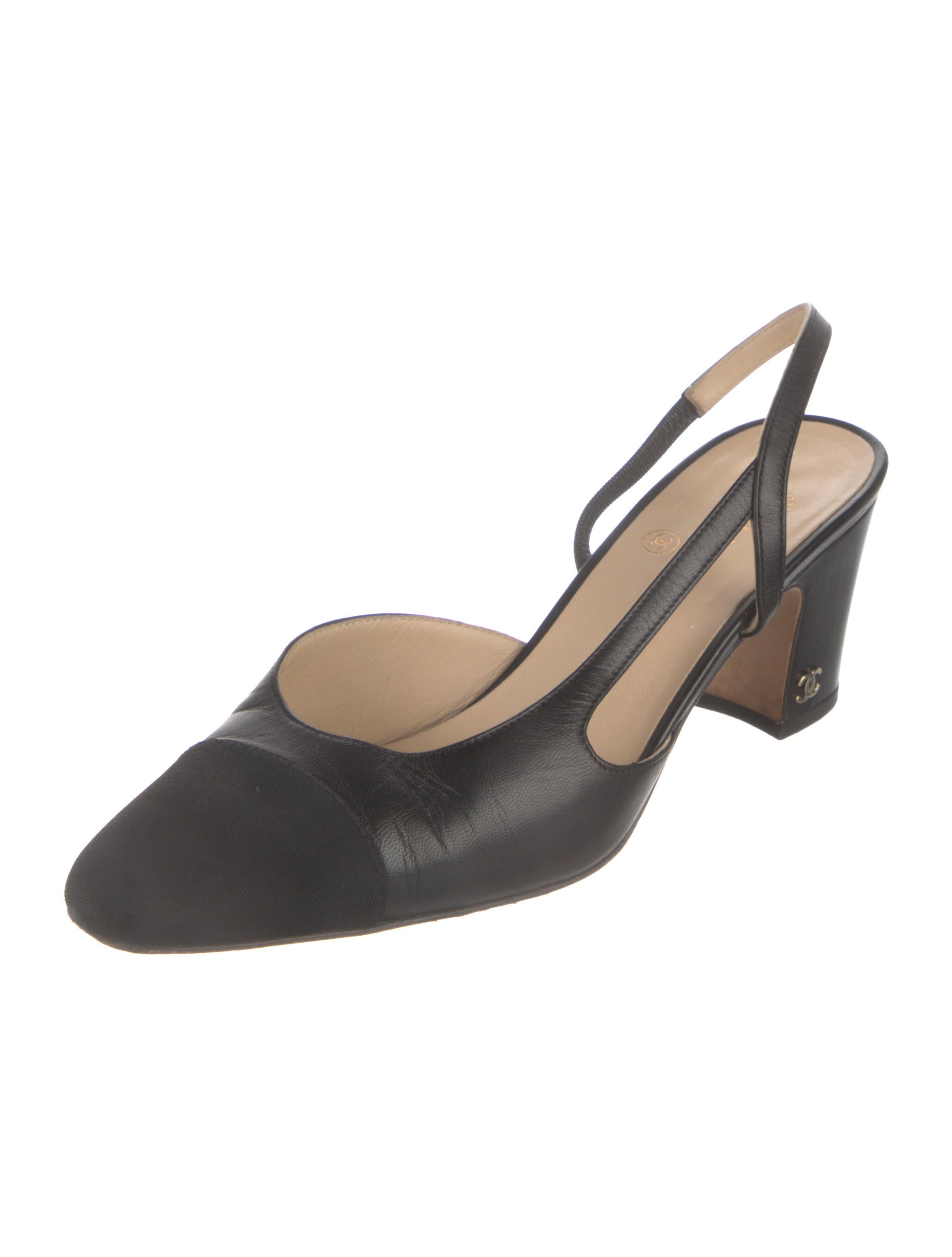 Chanel 2022 Interlocking CC Logo Slingback Pumps - Pink Pumps, Shoes ...